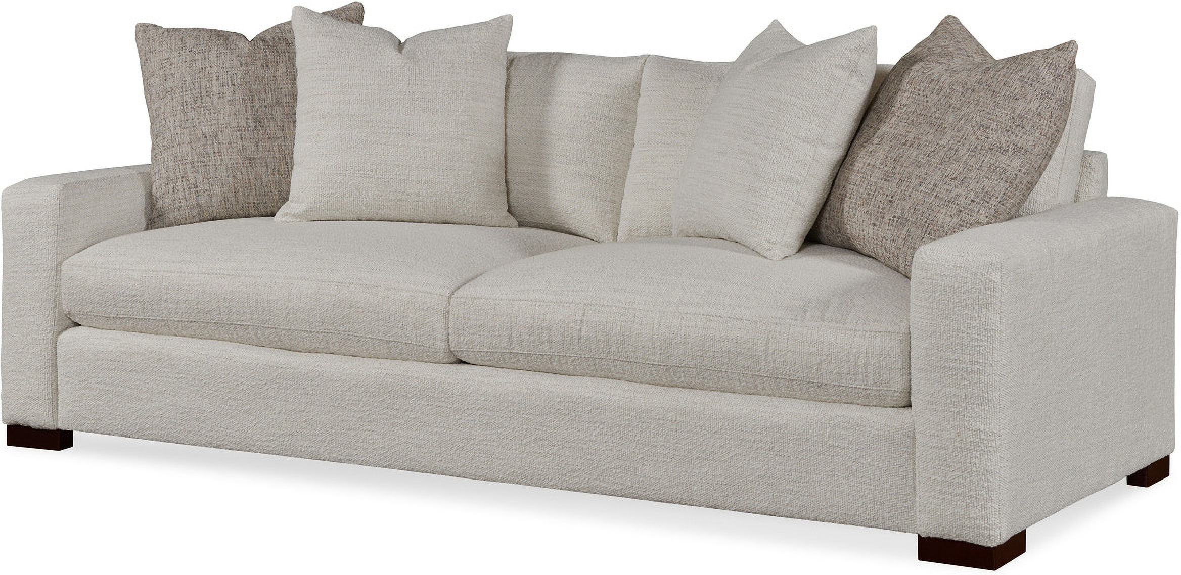 Stocked Rowan Sofa with Black Legs In Snow by Century Furniture ...