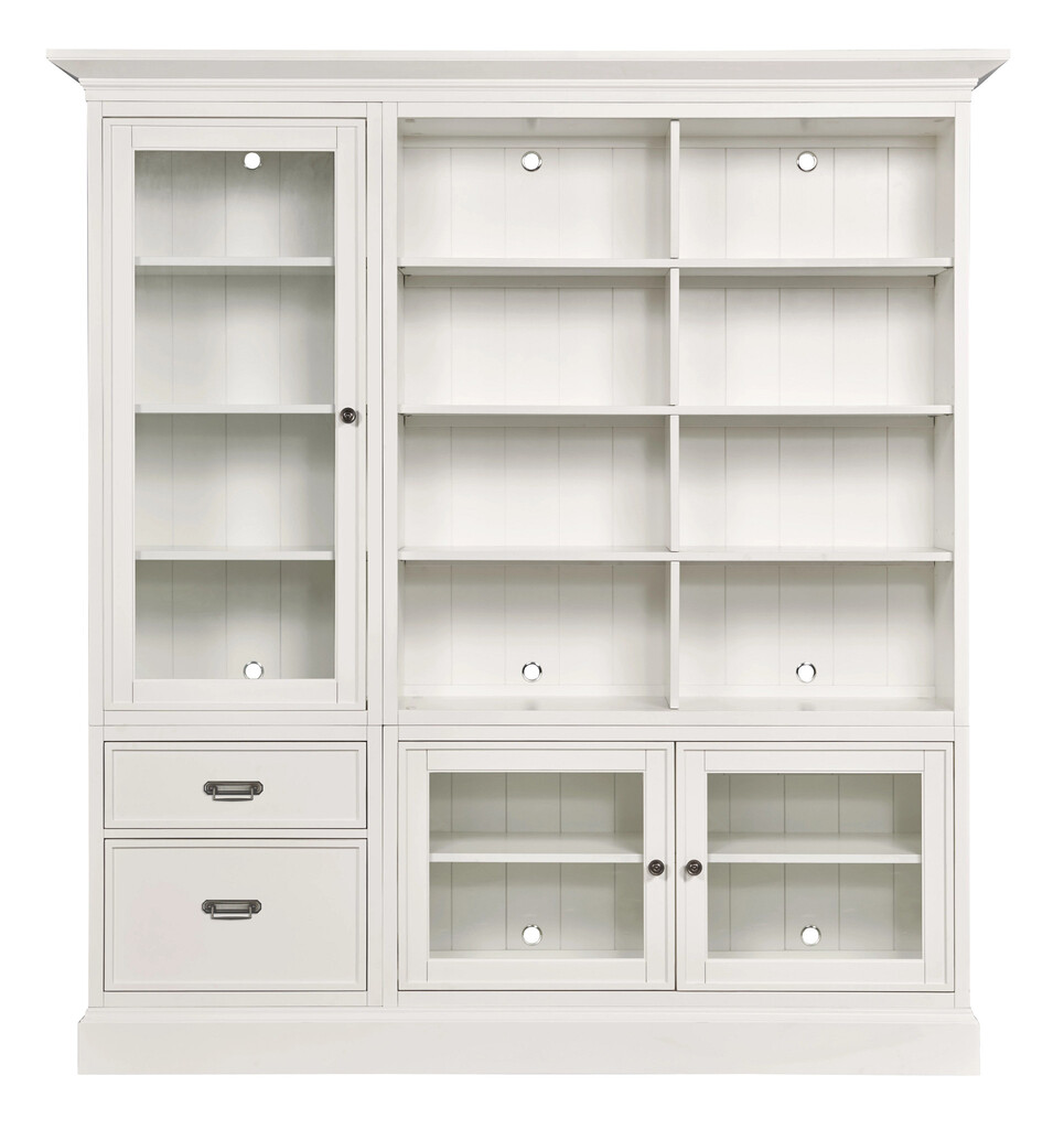 Structures Triple Multi Use Storage Unit In White by Hammary ...