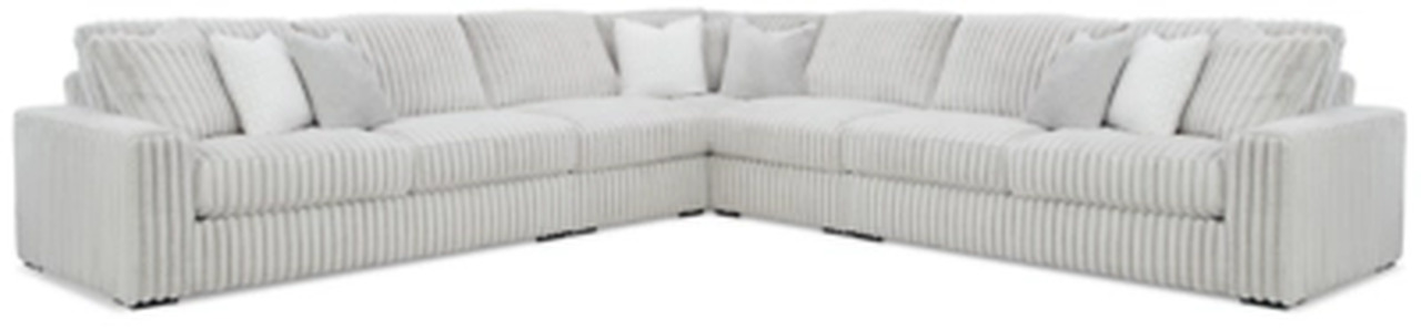 Stupendous Sectional In Alloy by Ashley Furniture | 1StopBedrooms