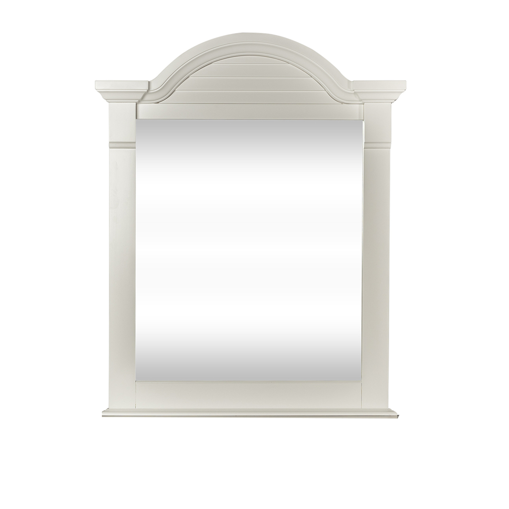 Summer House Small Mirror In Oyster White by Liberty | 1StopBedrooms