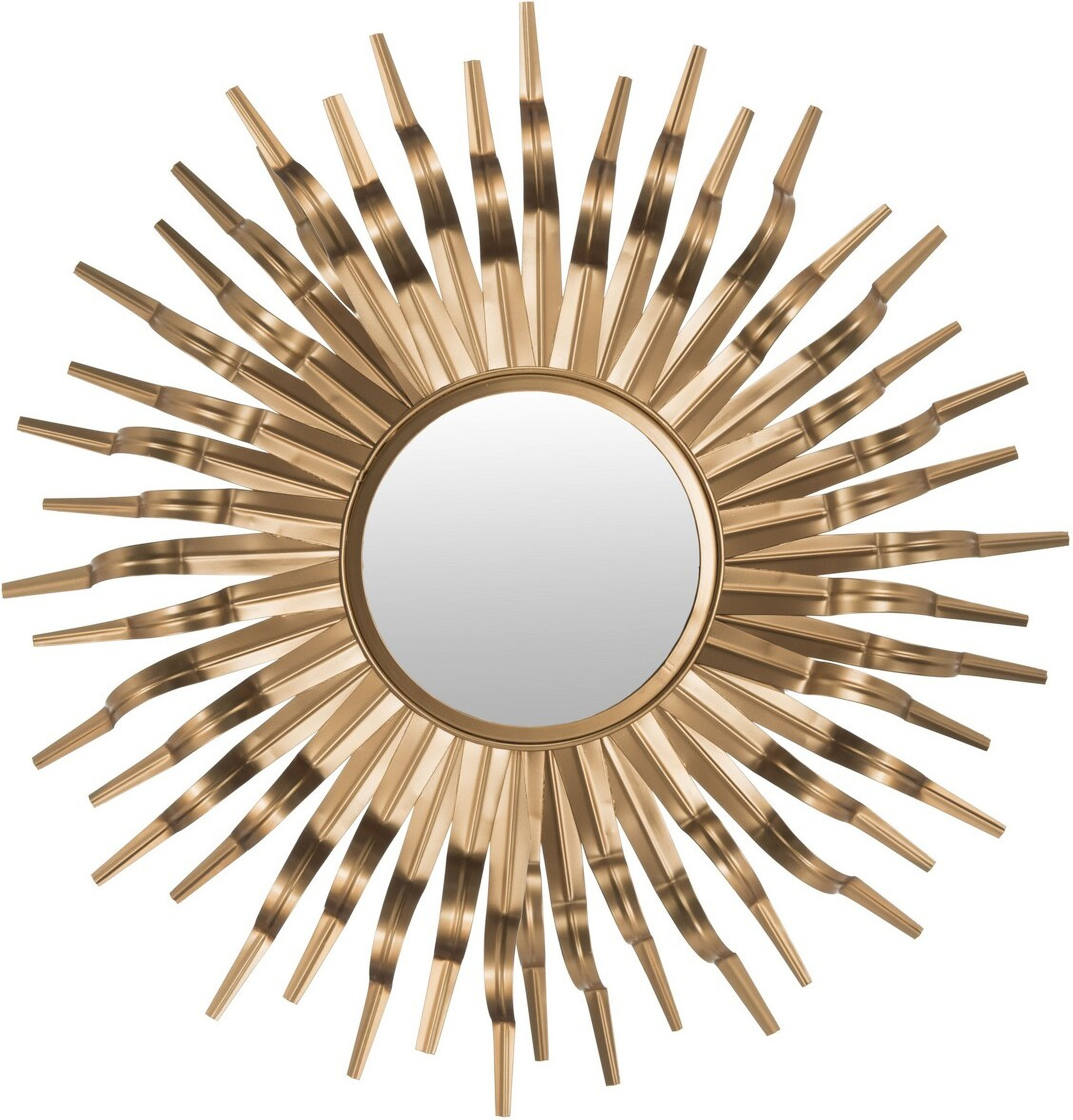 Sun Mirror In Gold by Safavieh | 1StopBedrooms
