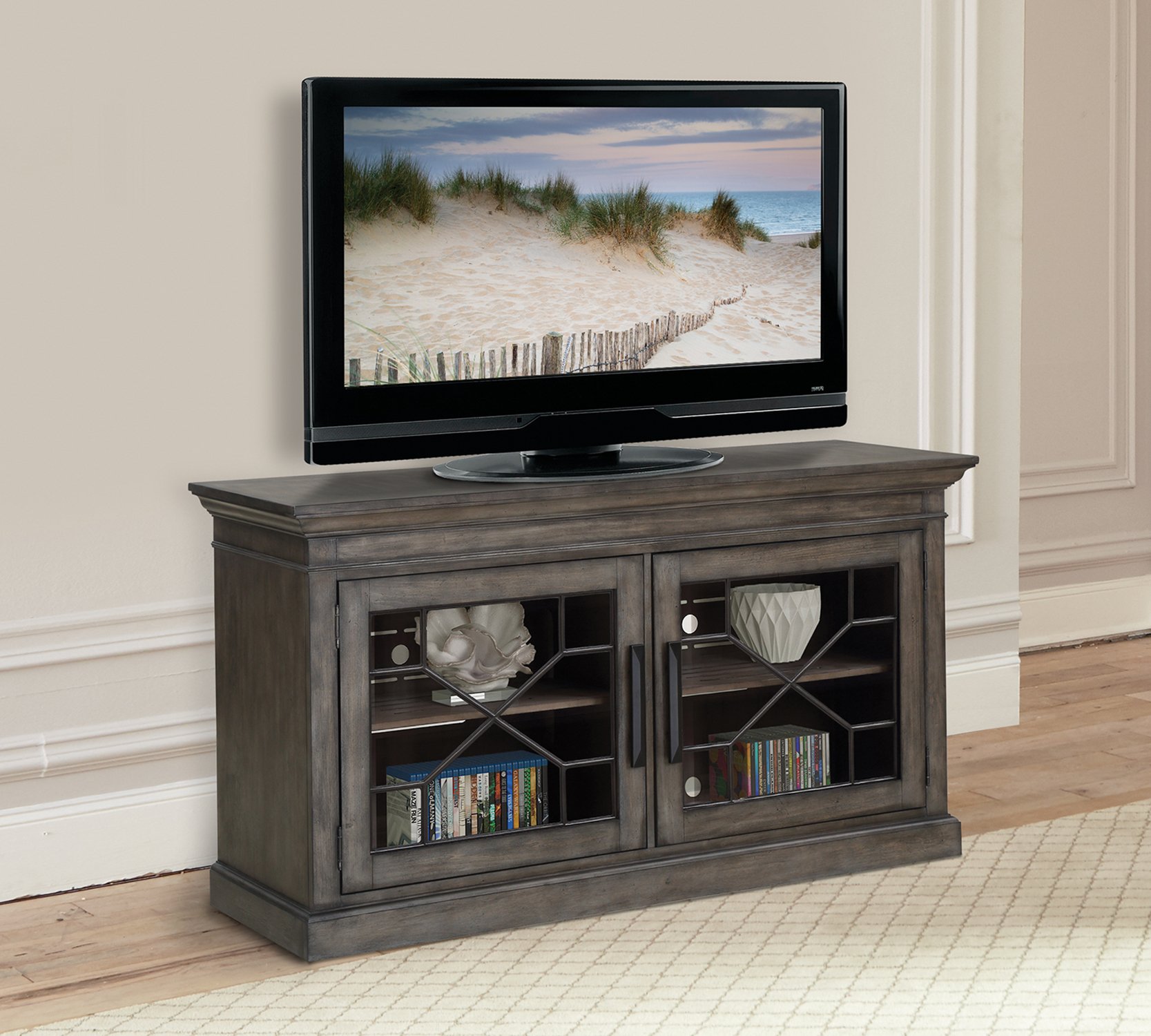Sundance Smokey Gray 63 Inch TV Console by Parker House | 1StopBedrooms