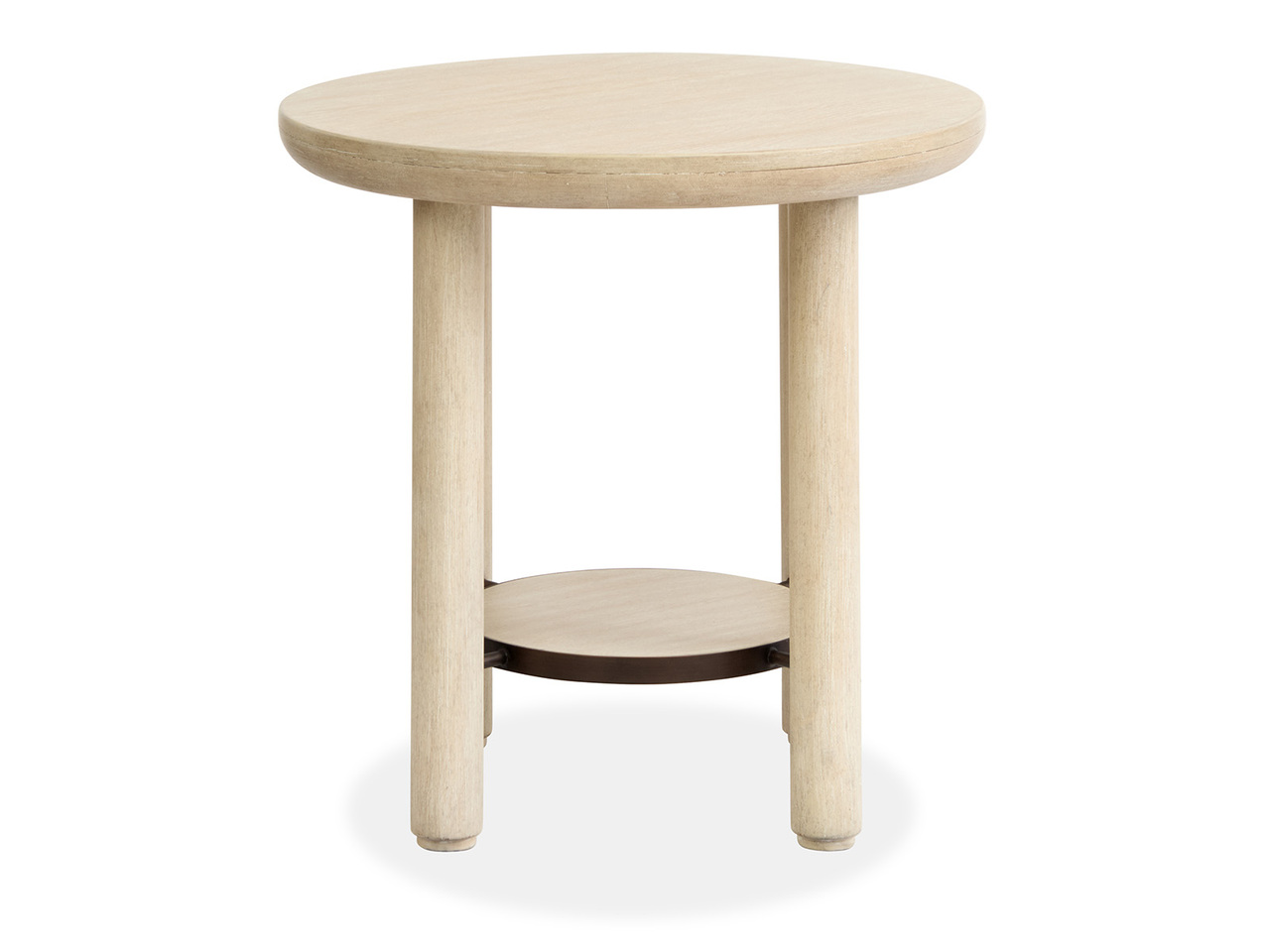 Sunset Cove Round End Table In Sanibel Brown by Salt Life Home ...