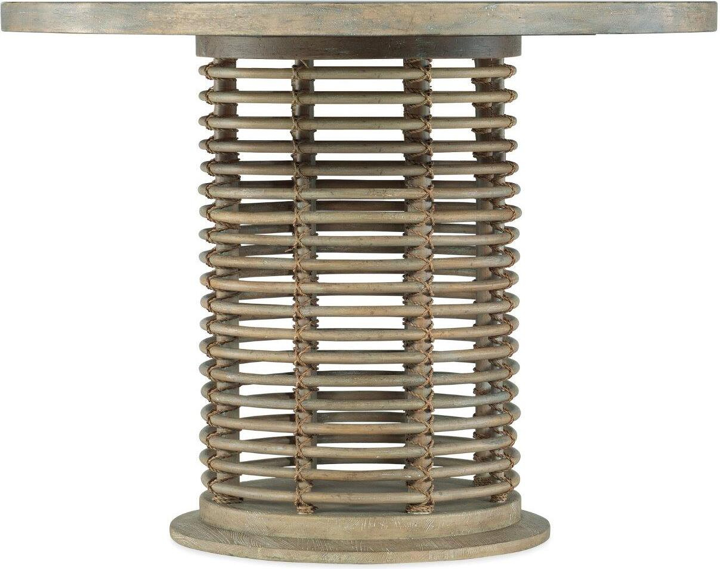 Surfrider 48 Inch Rattan Bistro Table by Hooker | 1StopBedrooms