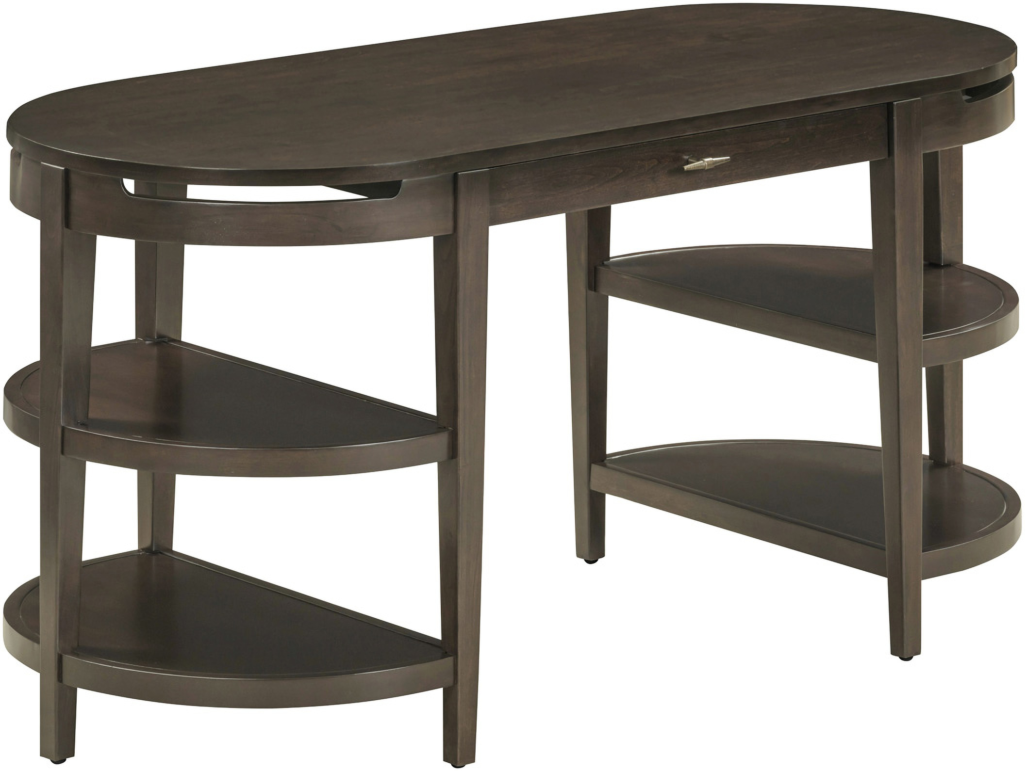 Sutton 60 Inch Writing Desk In French Roast by Aspenhome | 1StopBedrooms
