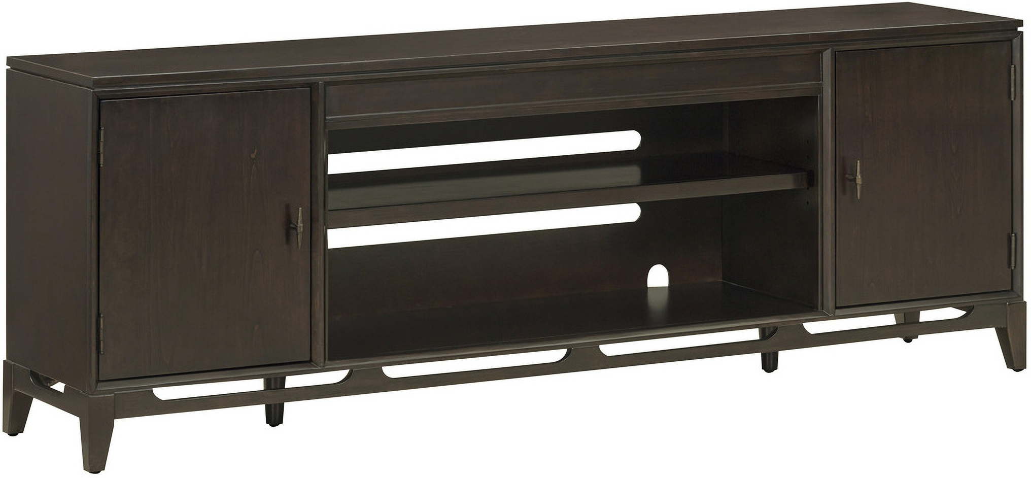 Sutton 80 Inch Console with 2 Doors In French Roast by Aspenhome ...