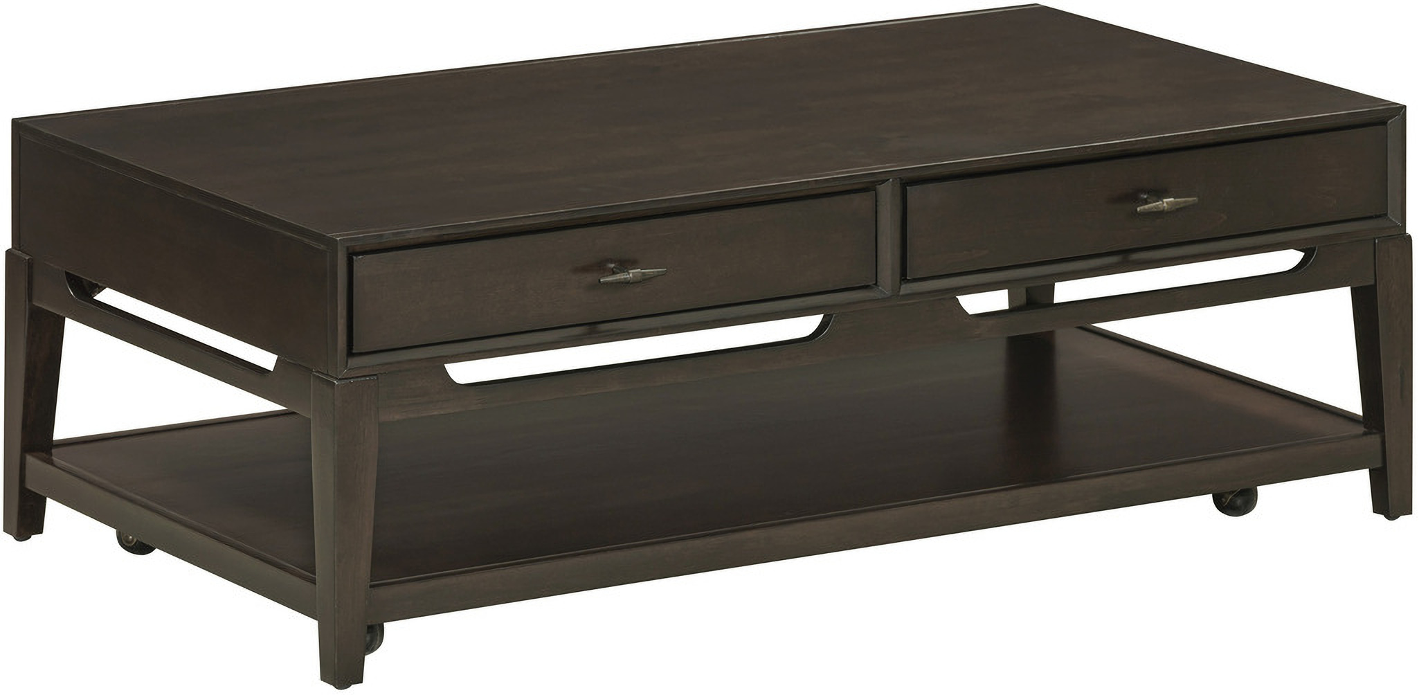 Sutton Cocktail Table In French Roast by Aspenhome | 1StopBedrooms