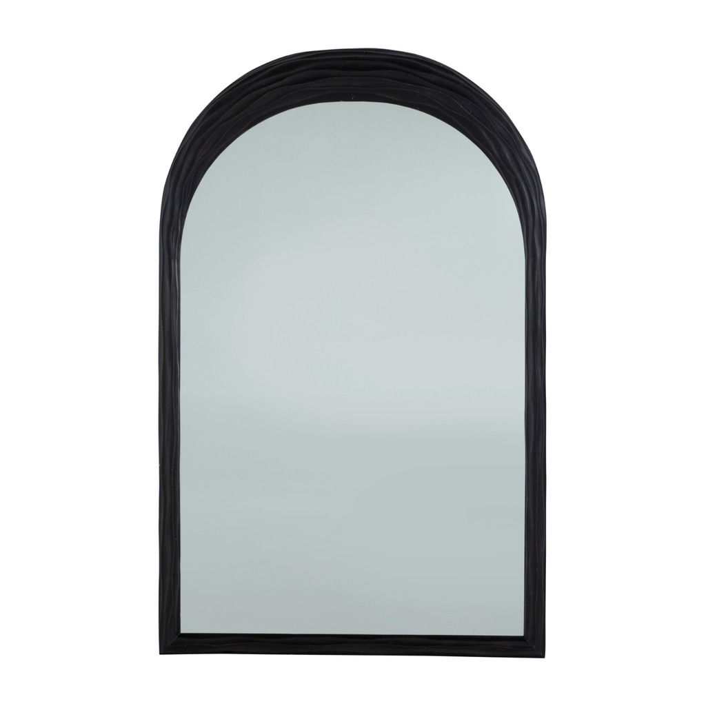 Swell Mirror In Sesame Black by Gabby | 1StopBedrooms