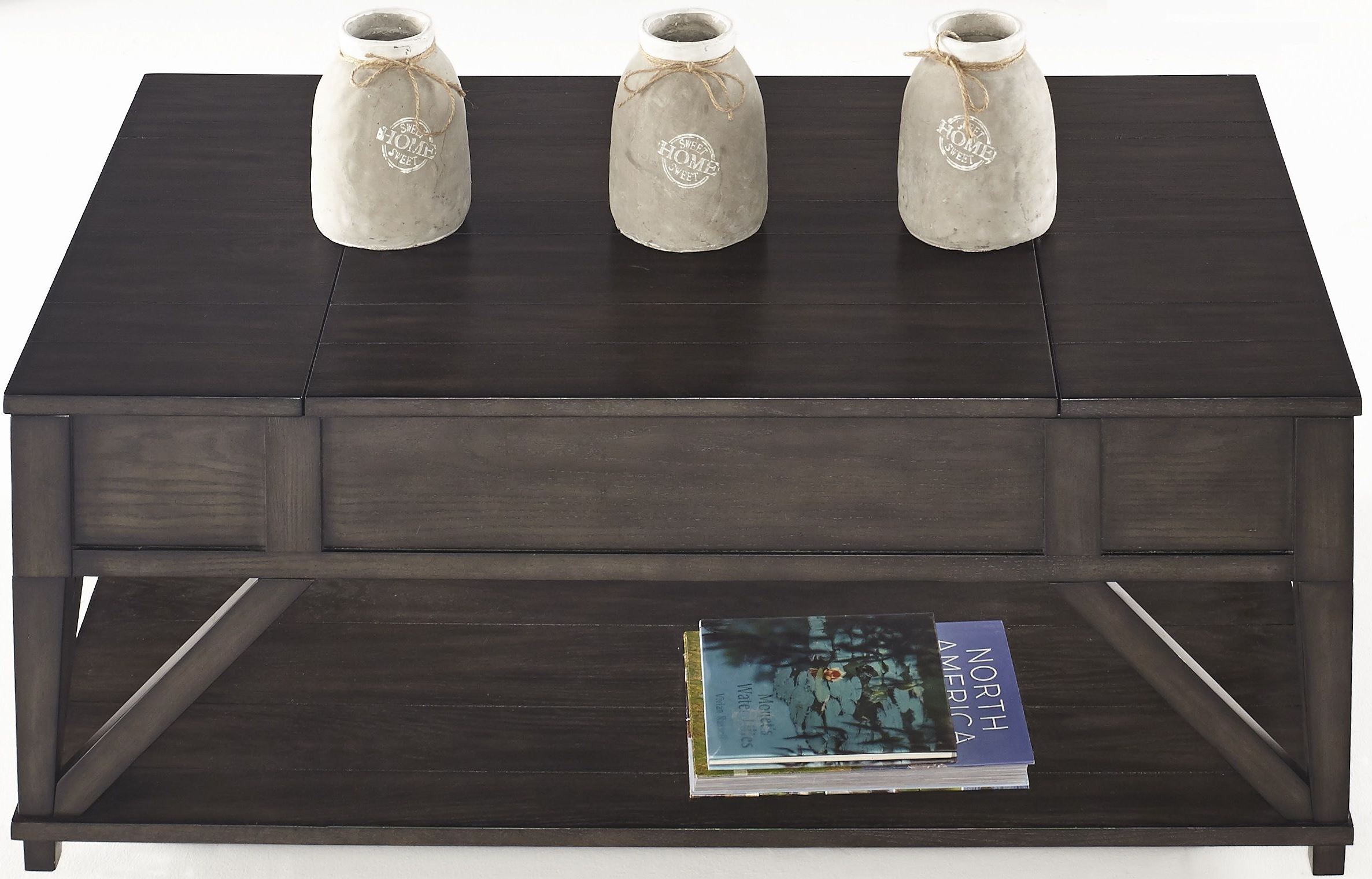 Consort Midnight Lift-Top Cocktail Table by Progressive Furniture ...