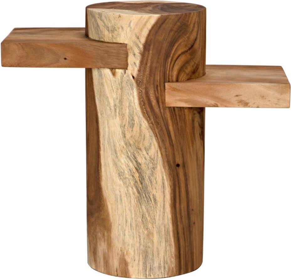 Tabula Side Table With Munggur Wood by Noir | 1StopBedrooms