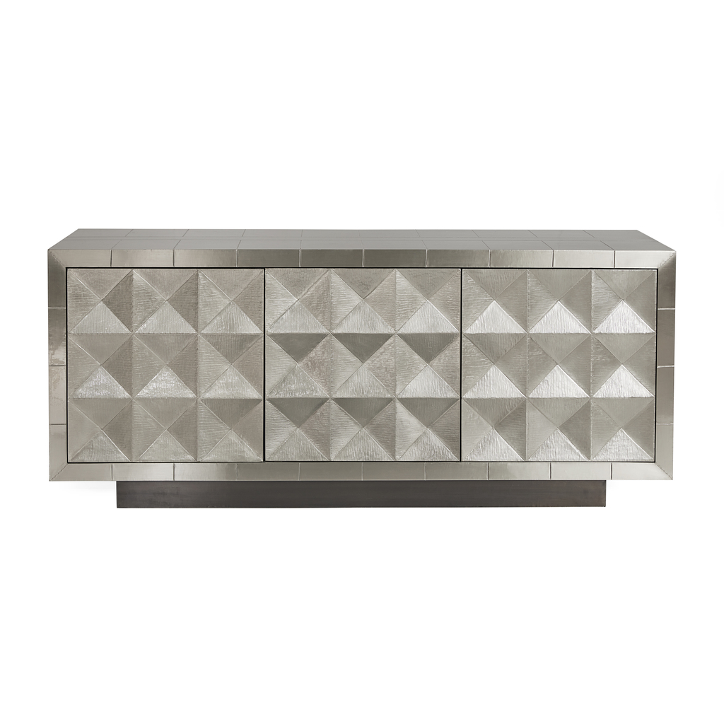 Talitha Credenza In Nickel by Jonathan Adler | 1StopBedrooms
