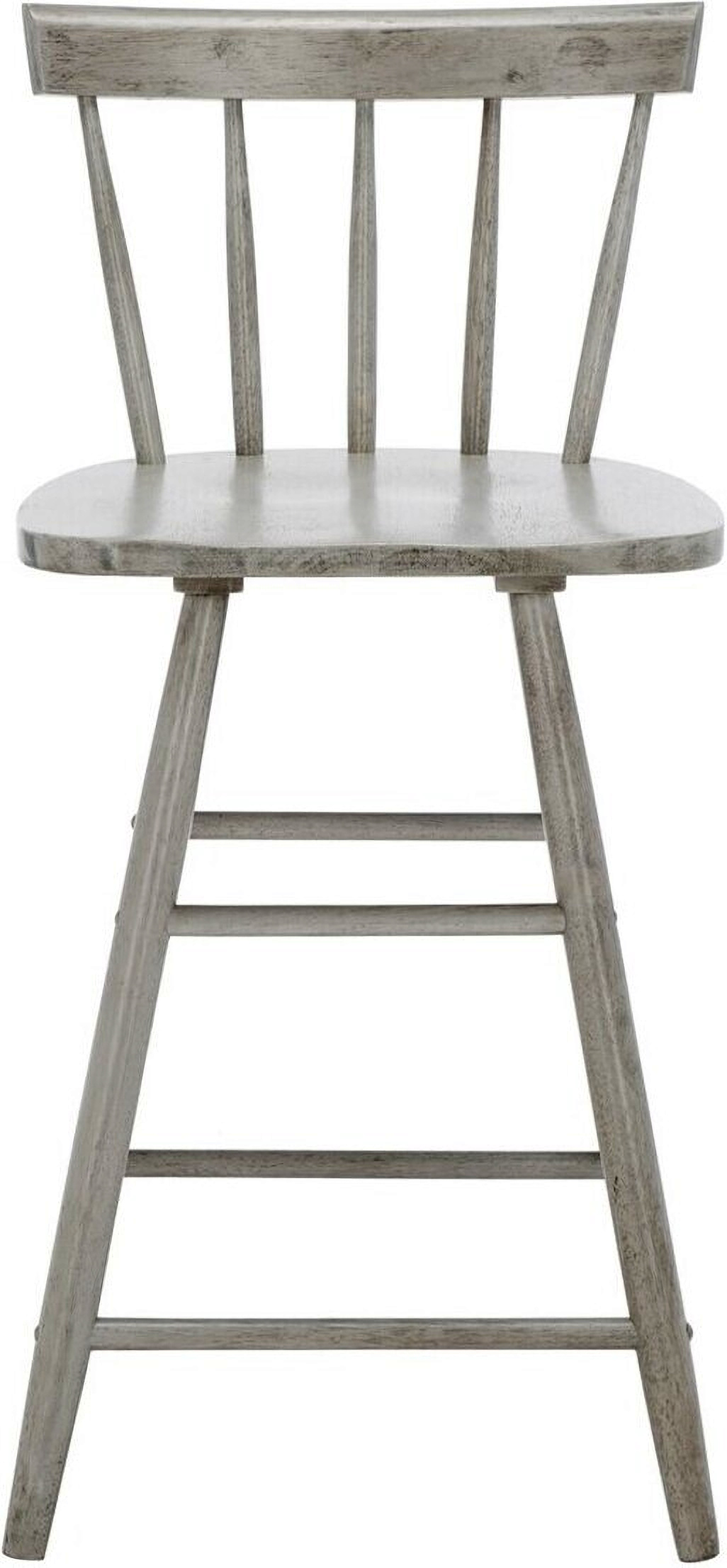Tally Wood Counter Stool in Grey by Safavieh | 1StopBedrooms