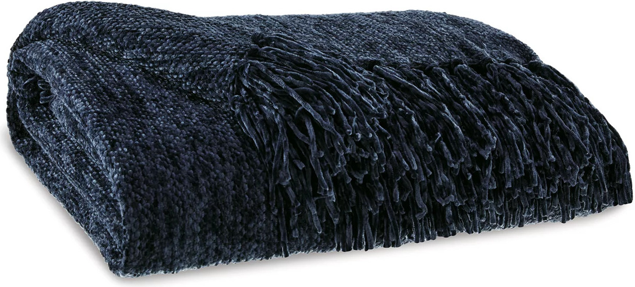 Tamish Blue Throw by Ashley Furniture | 1StopBedrooms