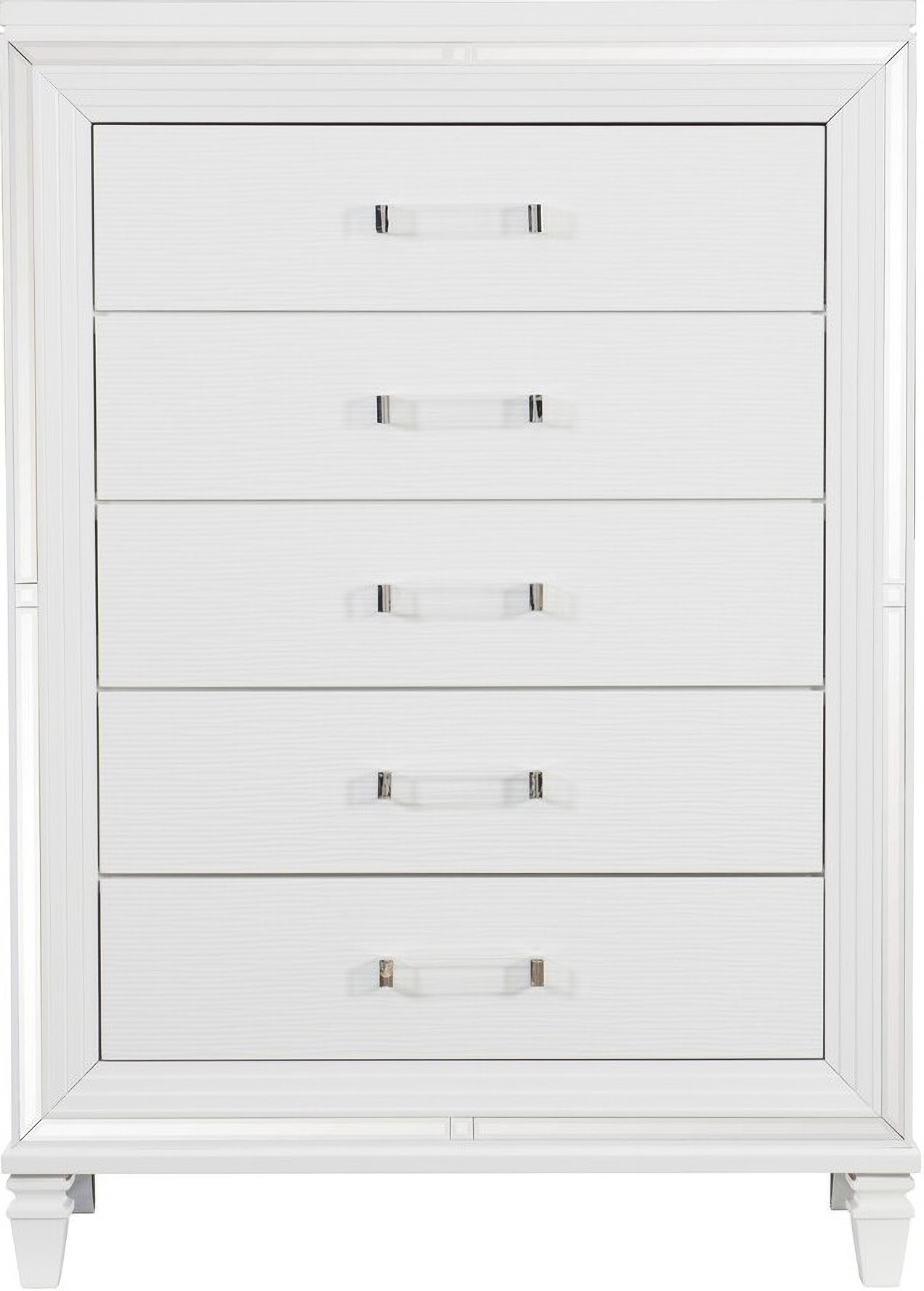 Tamsin White Metallic Chest by Homelegance | 1StopBedrooms