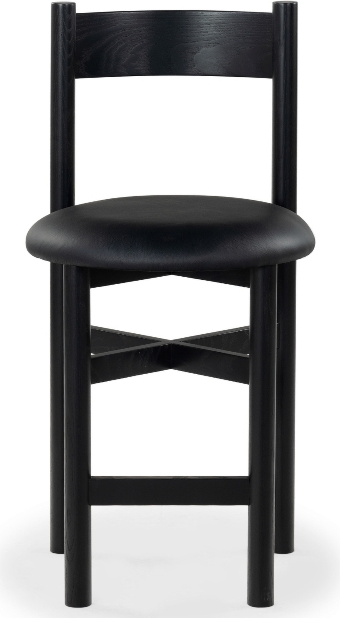 Tayla Leather Counter Stool In Black by Safavieh Couture | 1StopBedrooms Tayla Leather Counter Stool In Black by Safavieh Couture | 1StopBedrooms