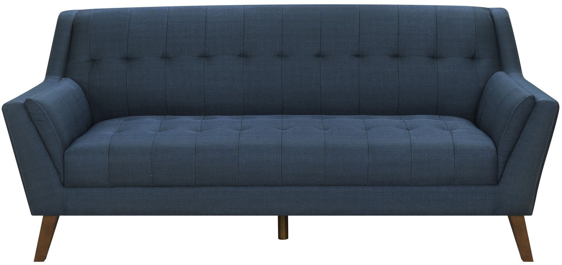 Binetti Navy Sofa by Emerald Home Furnishings | 1StopBedrooms