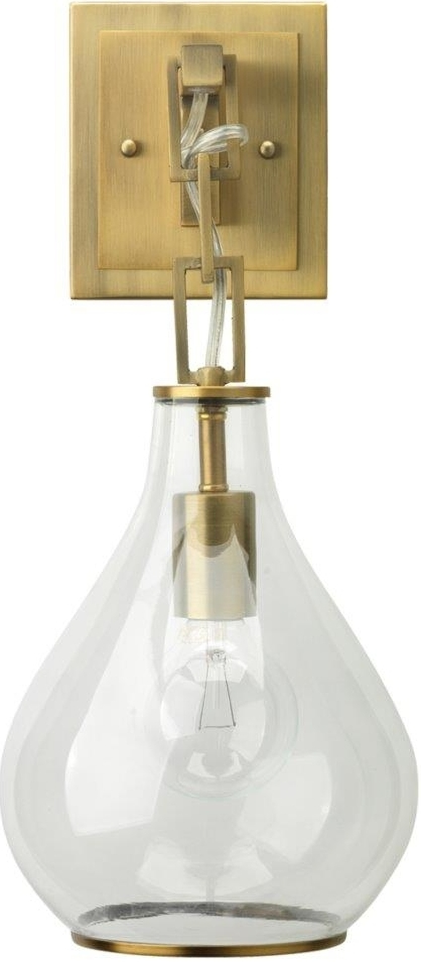 Tear Drop Hanging Wall Sconce In Brass by Jamie Young Company ...