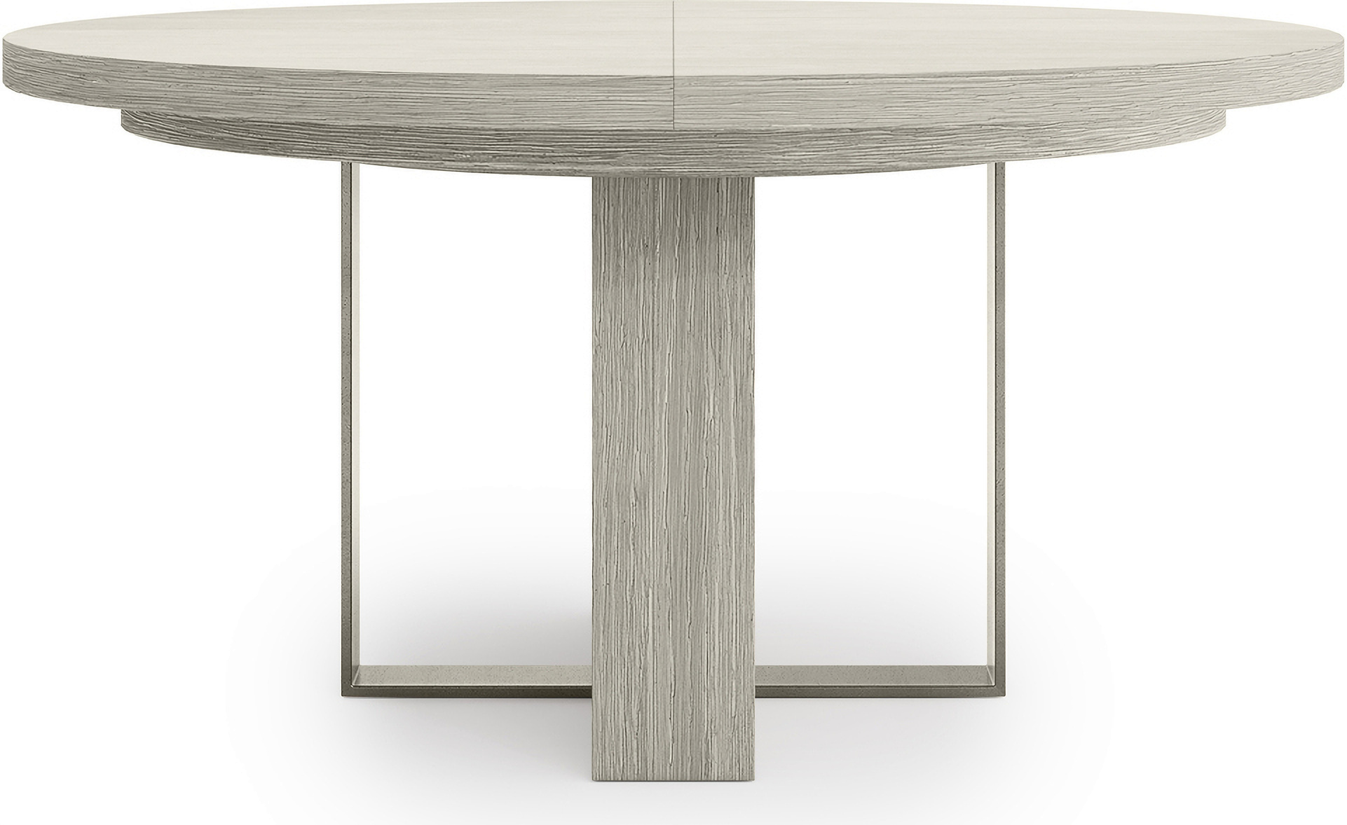 Tempo Round Dining Table In Beige by Bernhardt | 1StopBedrooms