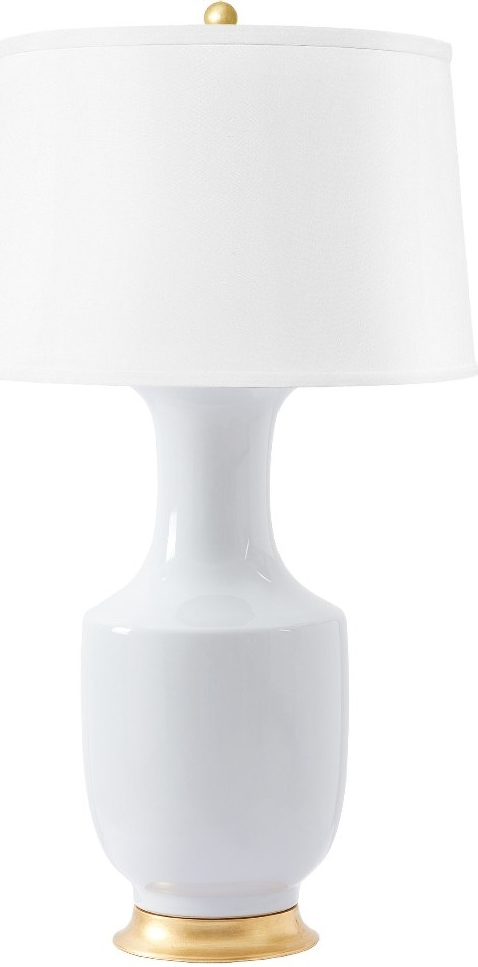 Thalia Lamp Without Shade In White Smoke by Villa & House | 1StopBedrooms