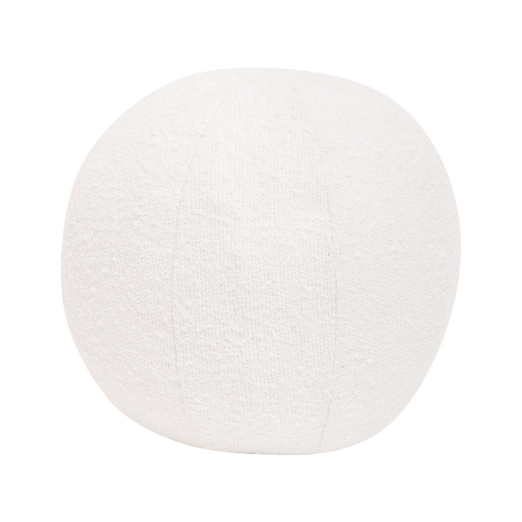 Stitch and Hand The 12 Inch Essential Sphere Pillow In Snow by ...
