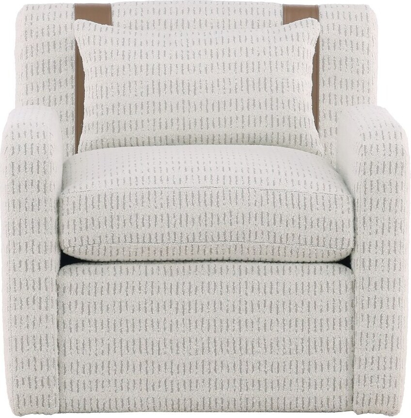 Thom Filicia Home Colvin Swivel Chair In Beige by Vanguard Furniture ...
