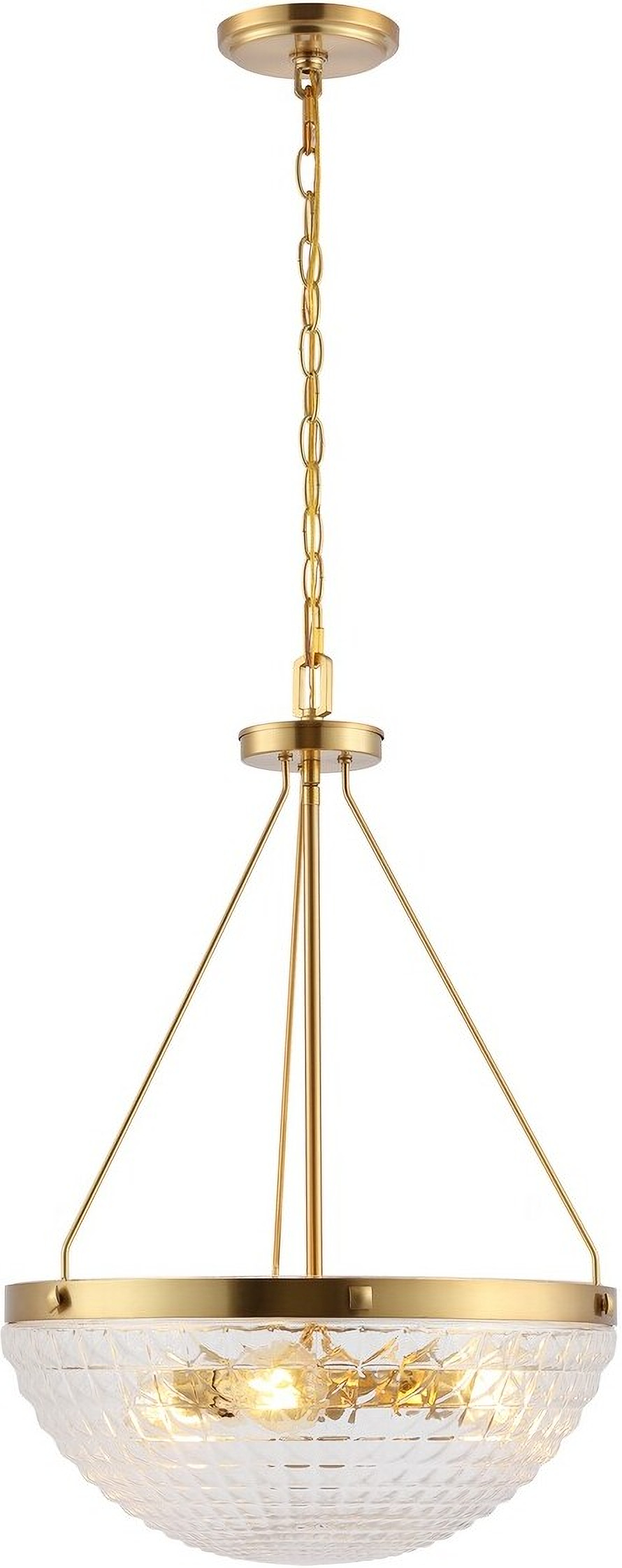Thorin Pendant in Gold by Safavieh | 1StopBedrooms