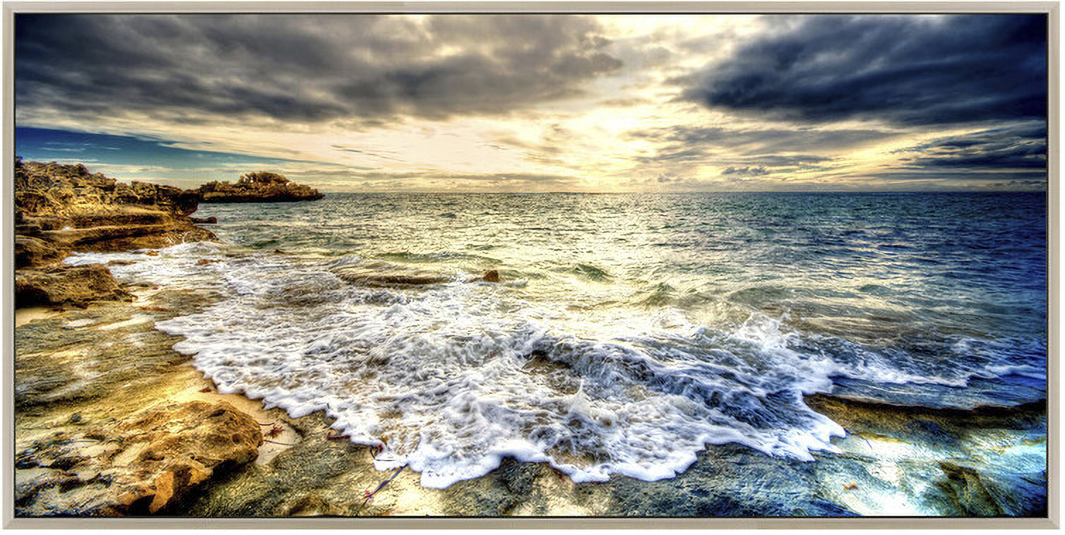 Tidal Motion Wall Art In Multicolor by Yosemite Home Decor | 1StopBedrooms