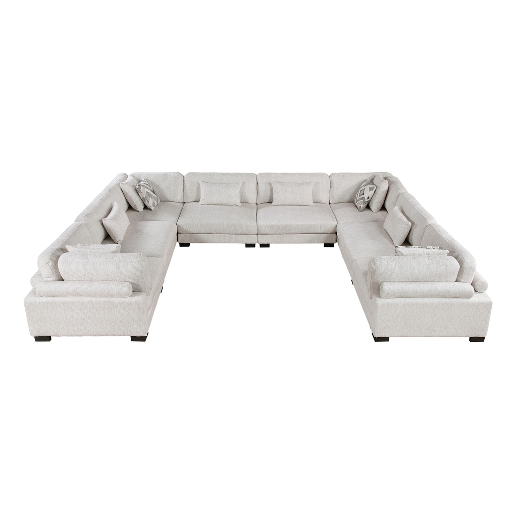 Tinley 8-Piece Modular Sectional In Beige by Homelegance | 1StopBedrooms