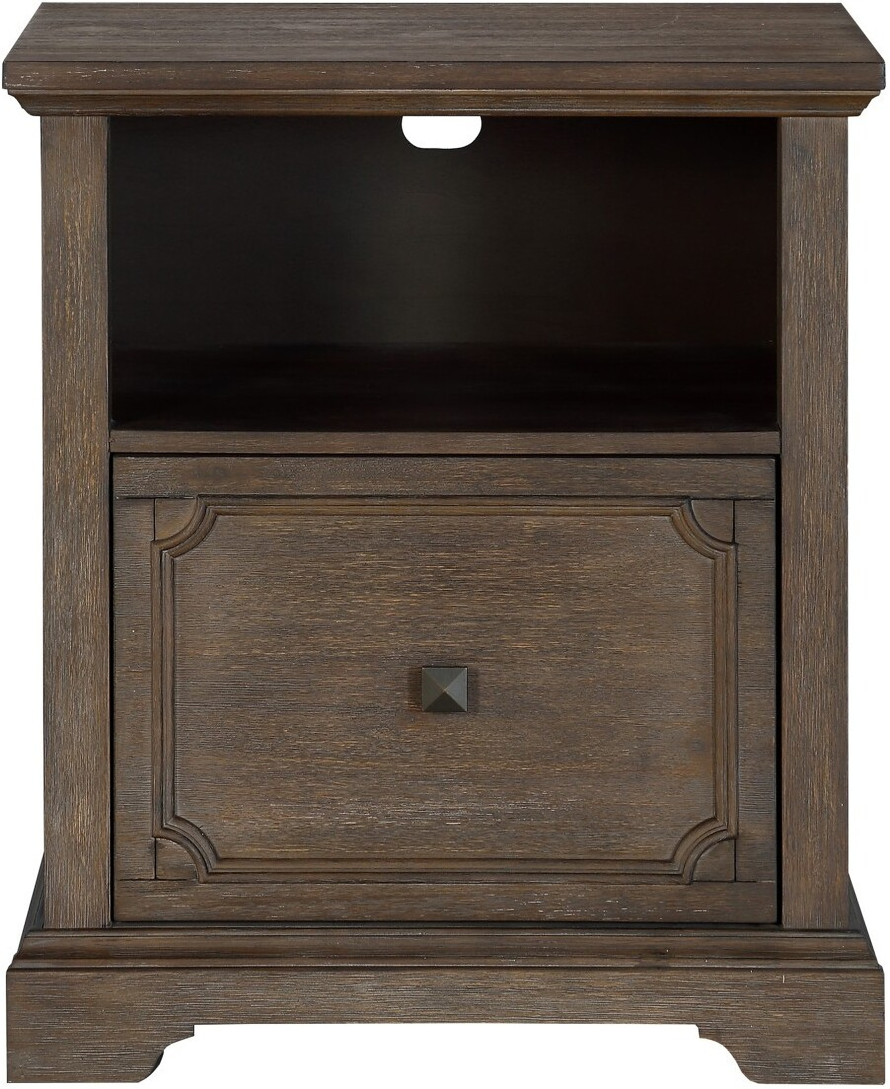 Toulon Distressed Dark Oak Lateral File Cabinet by Homelegance ...