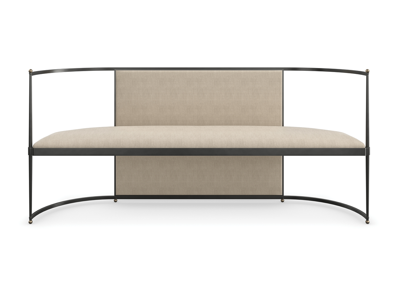 Toulouse Bench In Beige by Caracole | 1StopBedrooms