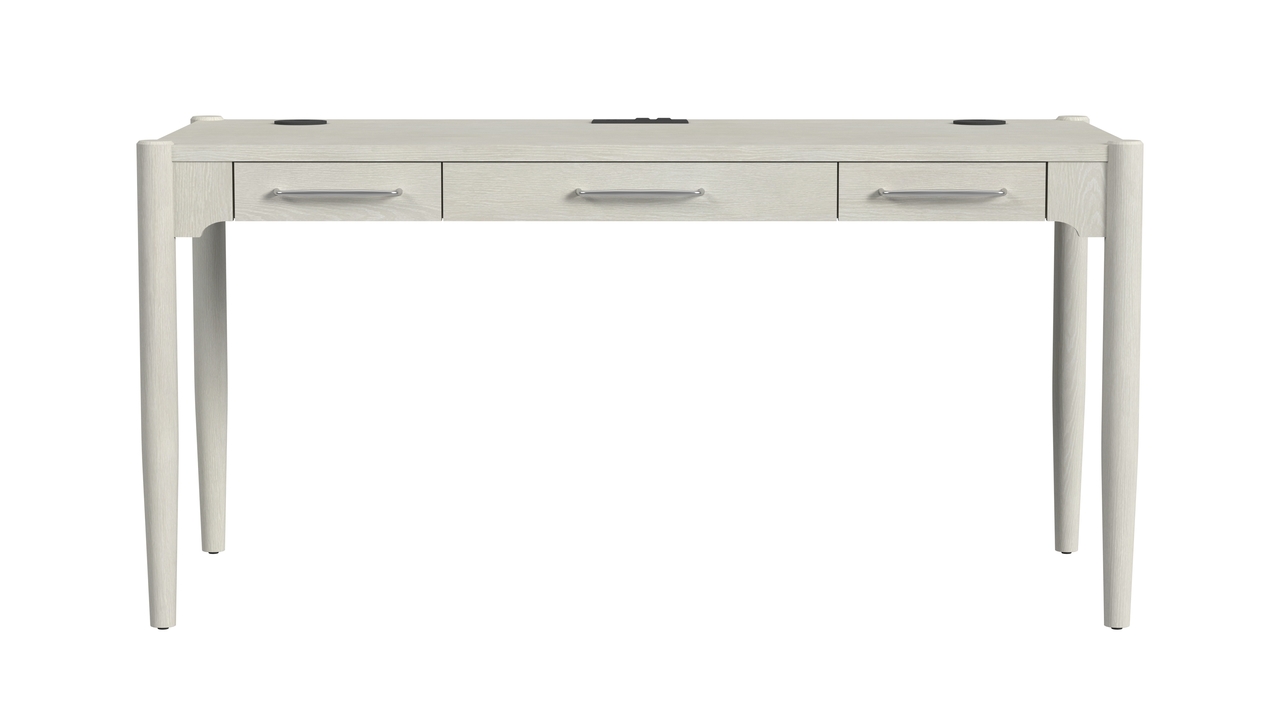 Towne Modern Wood Office Writing Desk In White by Martin Furniture ...