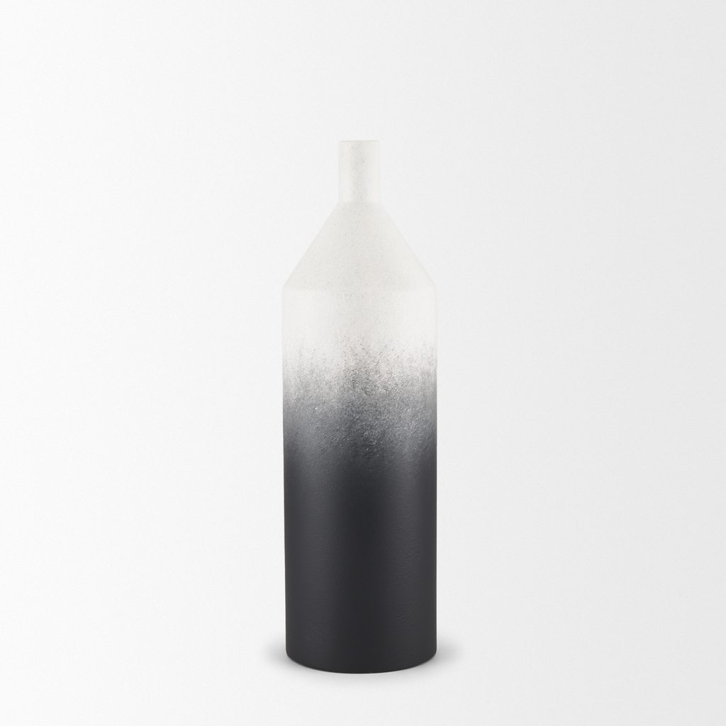 Townley Small Metal Vase In Black by Mercana | 1StopBedrooms