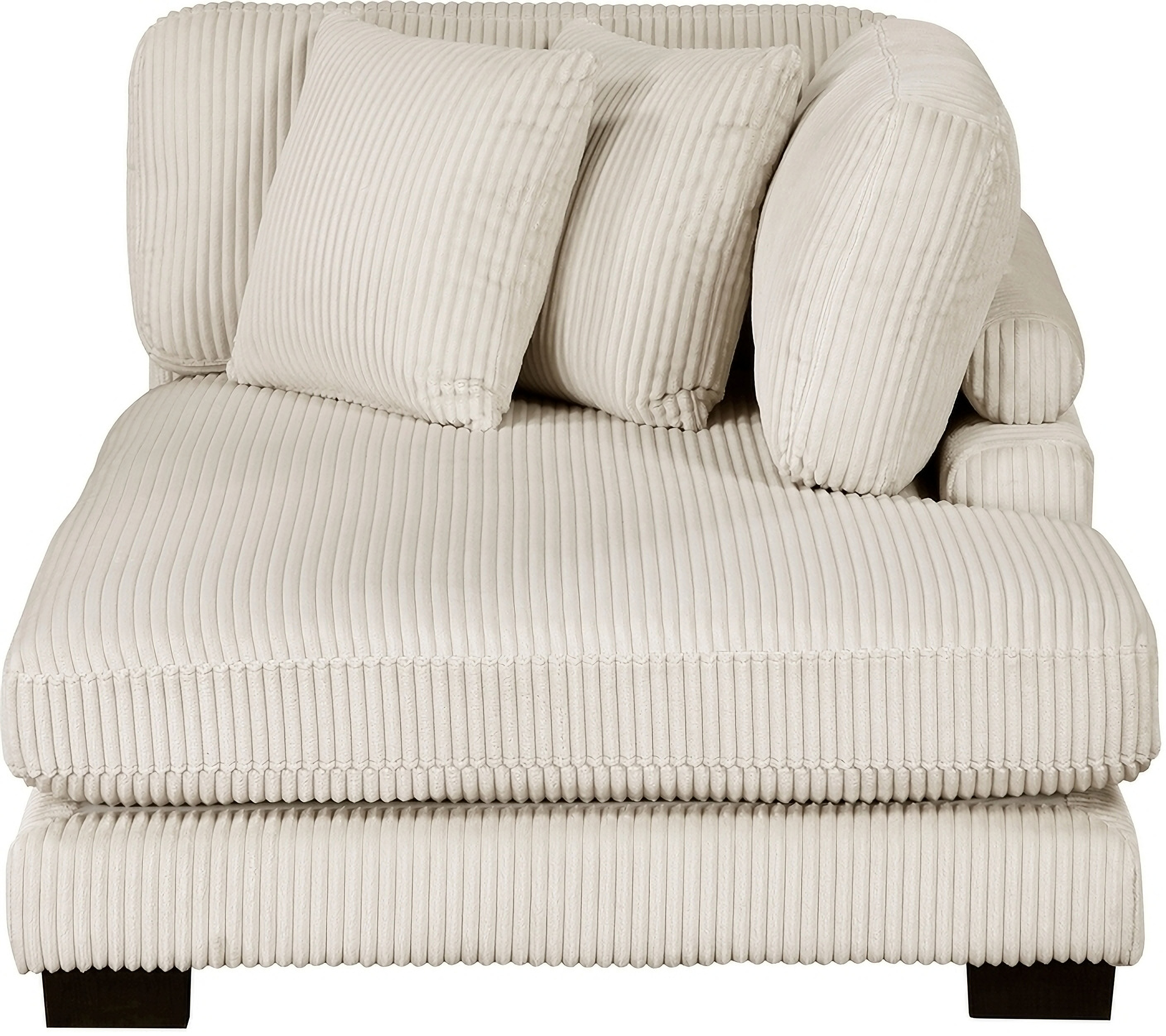 Traverse Reversible Chaise In Beige by Homelegance | 1StopBedrooms