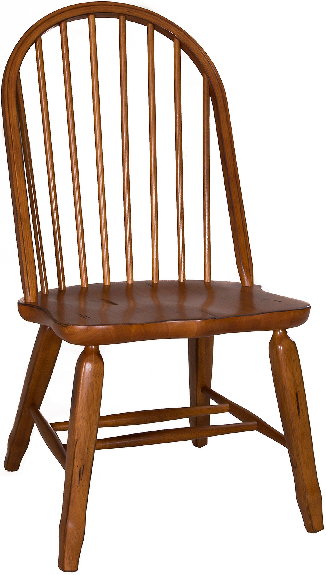 Treasures Rustic Oak Bow Back Side Chair set of 2 by Liberty ...