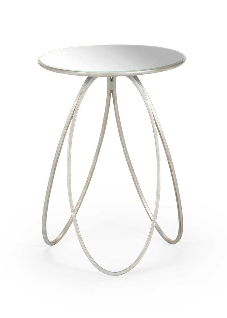 Tri-Leg Table In Silver by Chelsea House | 1StopBedrooms