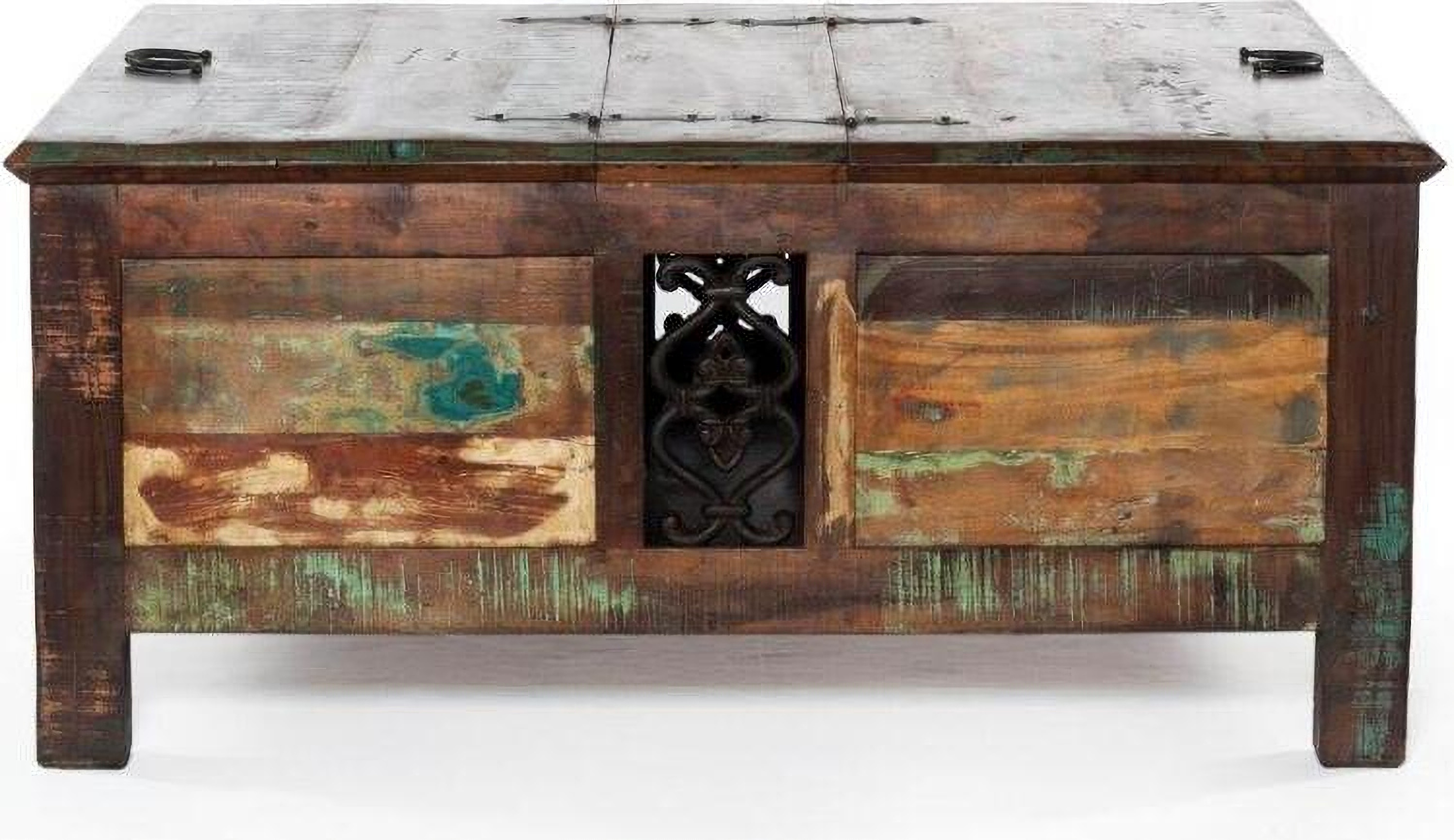 Trinidad Box Cocktail Table Brown And Multi 87003005 by Moti ...