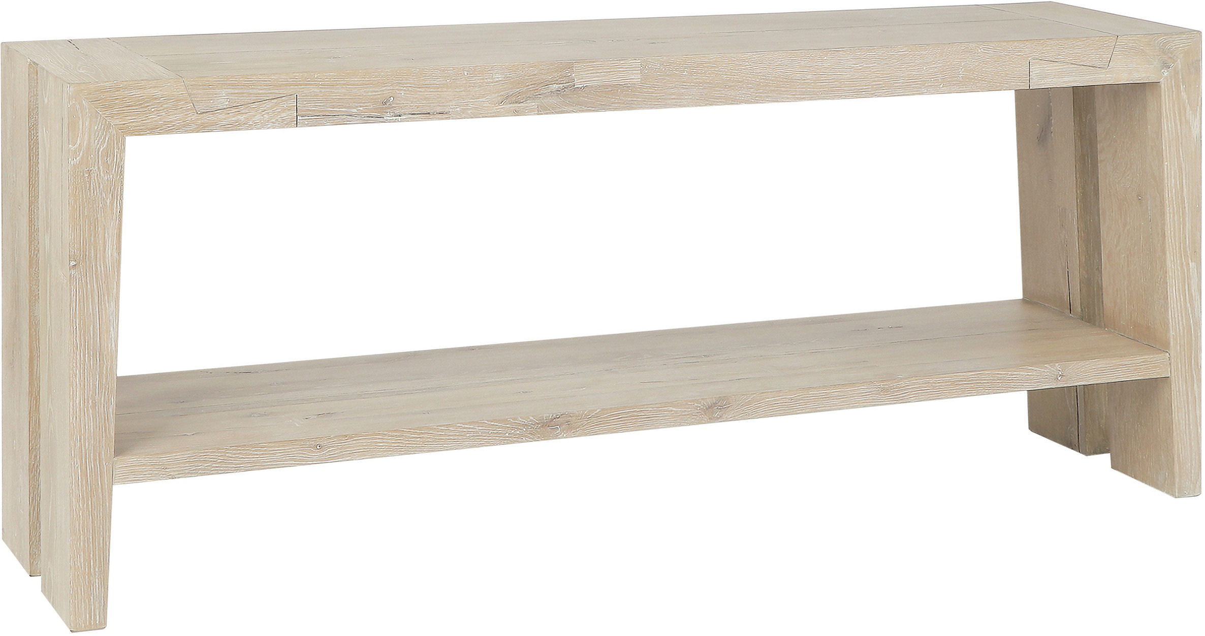 Troy Console Table In White by Classic Home | 1StopBedrooms