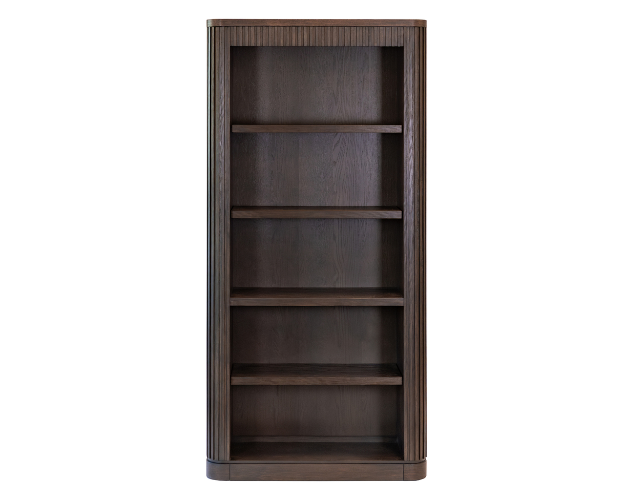 Tulane Executive Open Bookcase In Brown by Martin Furniture | 1StopBedrooms