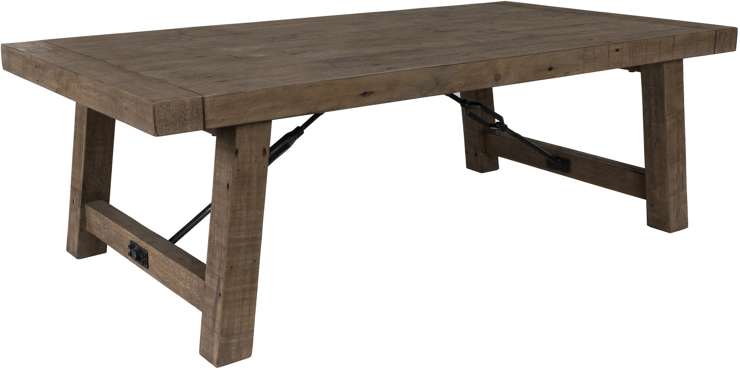 Tuscany Coffee Table In Distressed Brown by Classic Home | 1StopBedrooms