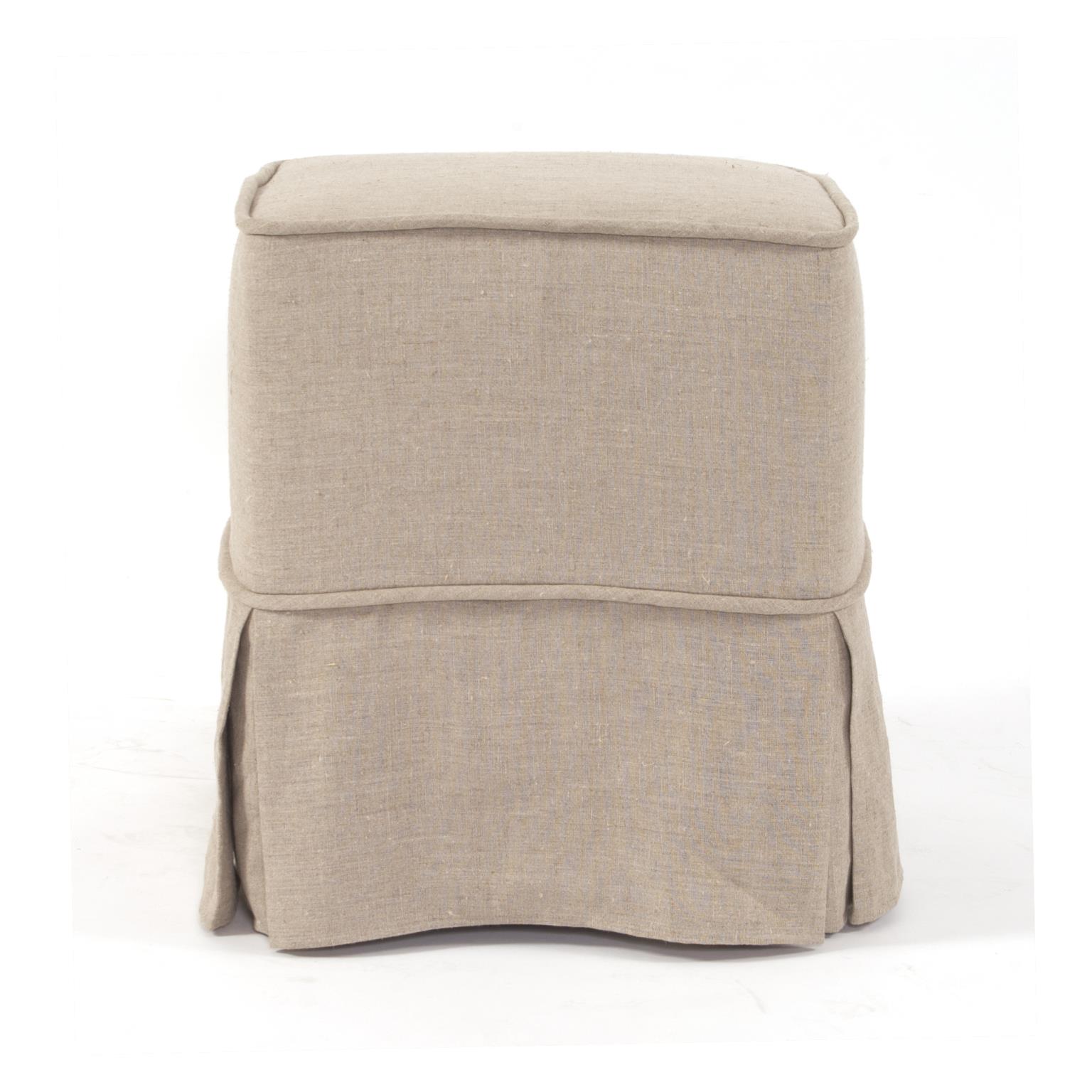 Universal Cube Linen Slub - Skirted In Natural by Howard Elliott ...