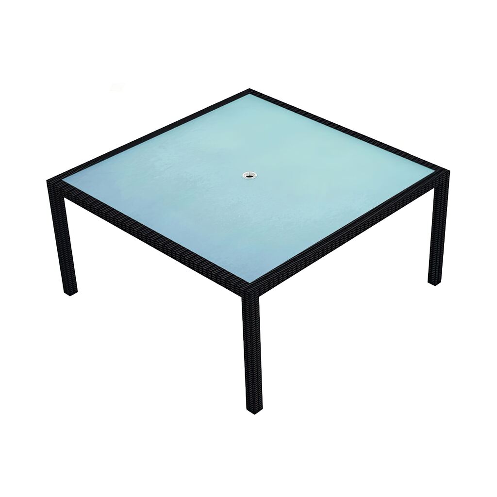 Urbana 59 Inch Square Dining Table In Coffee Bean by Harmonia Living ...