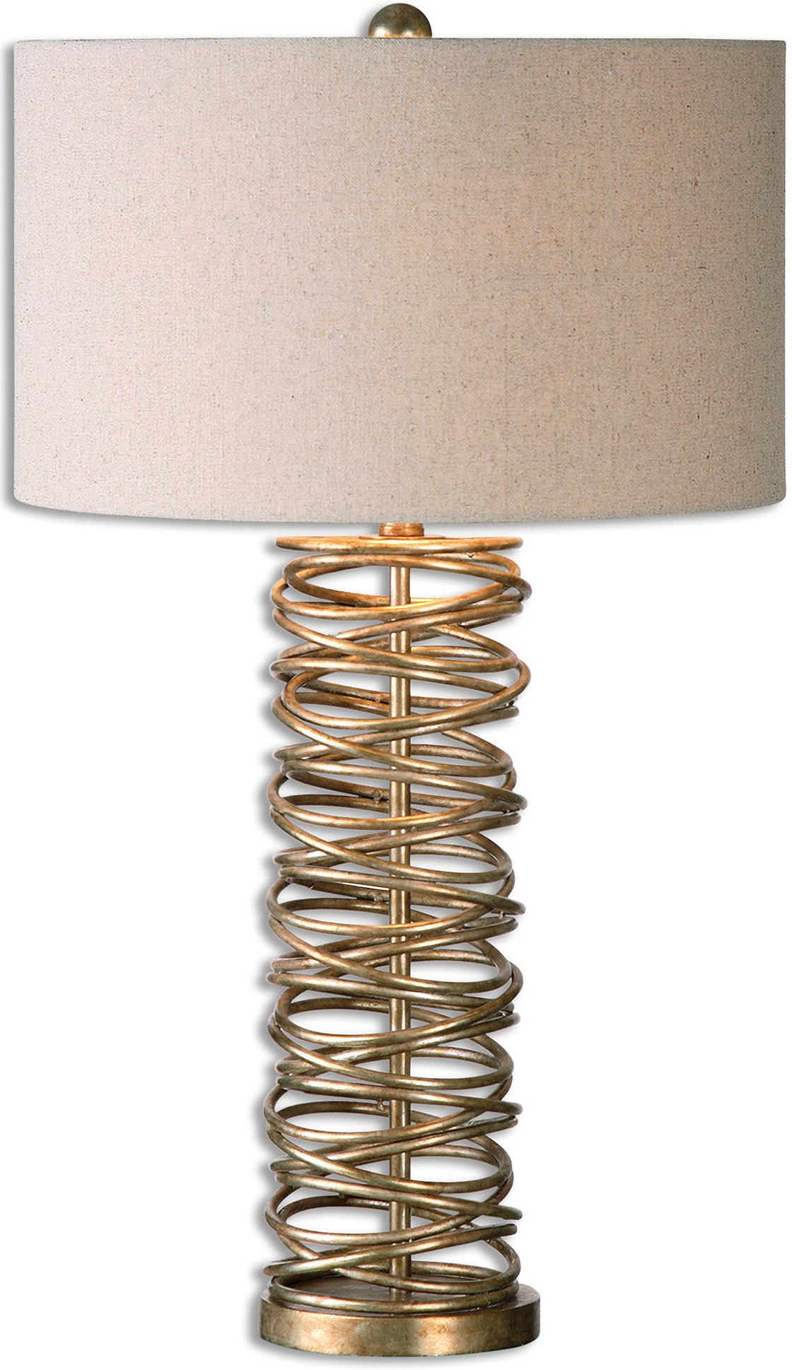 Uttermost Amarey Metal Ring Table Lamp | 1StopBedrooms