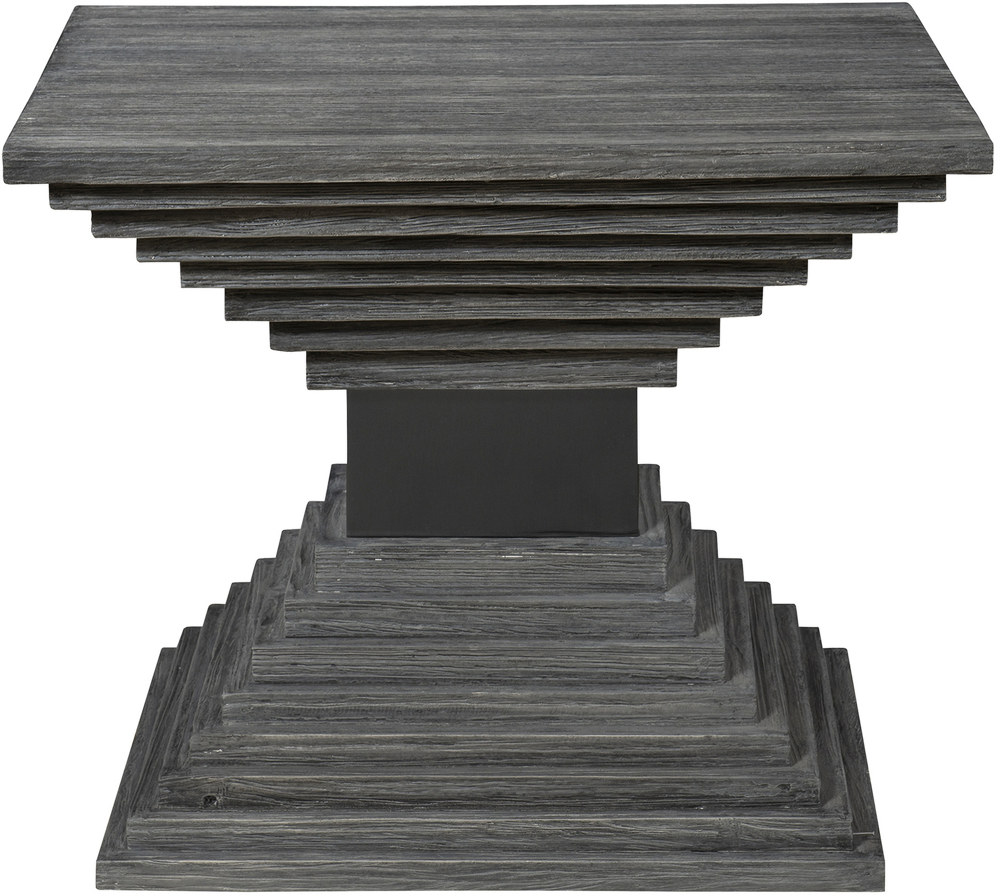 Uttermost Andes Wooden Geometric Accent Table | 1StopBedrooms