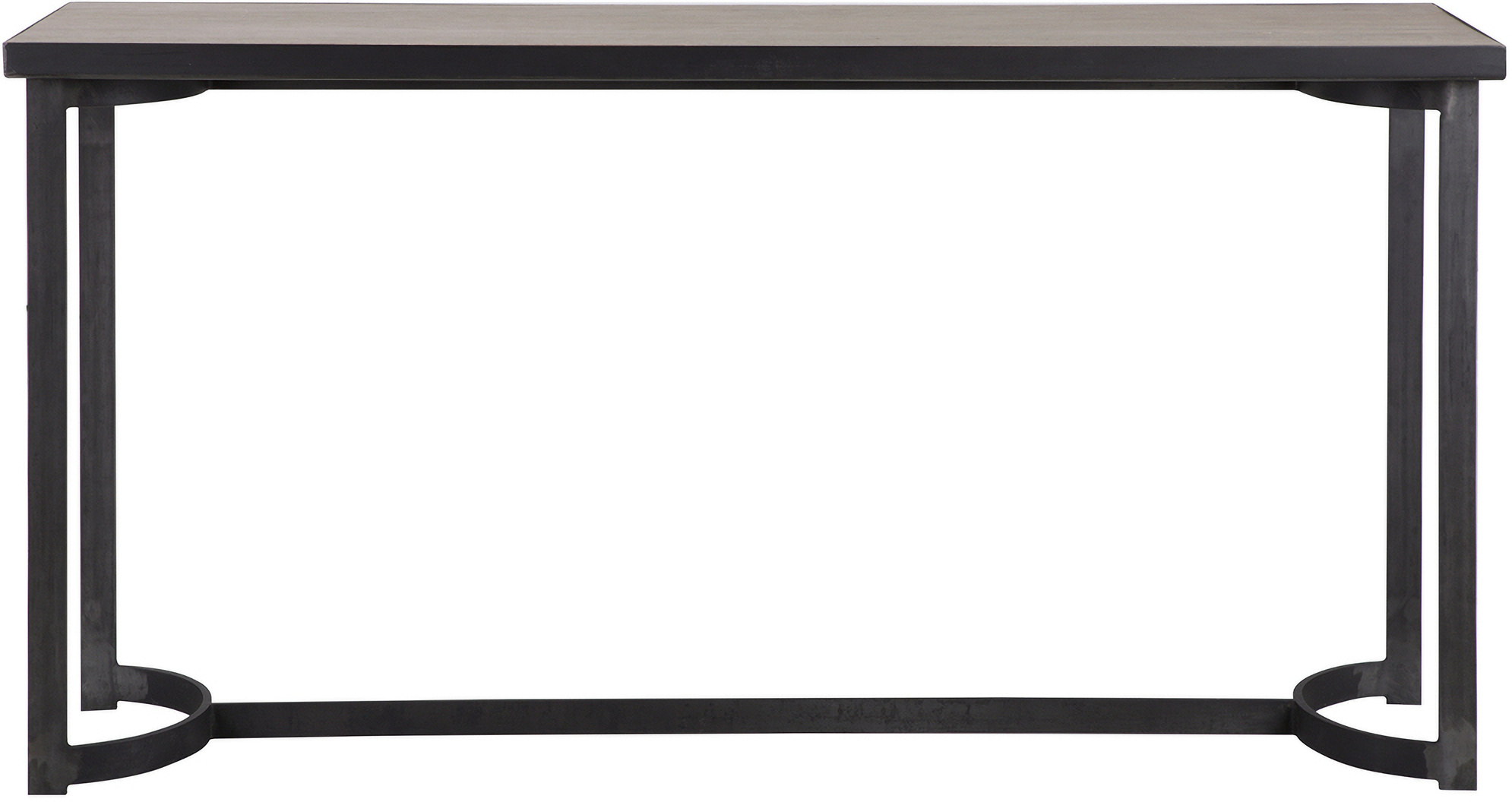 Uttermost Basuto Steel Console Table | 1StopBedrooms