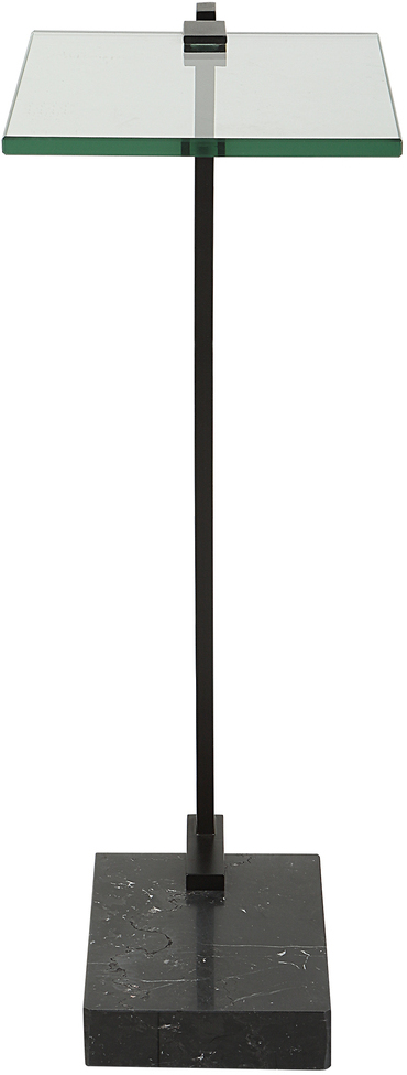 Uttermost Butler Black Accent Table | 1StopBedrooms