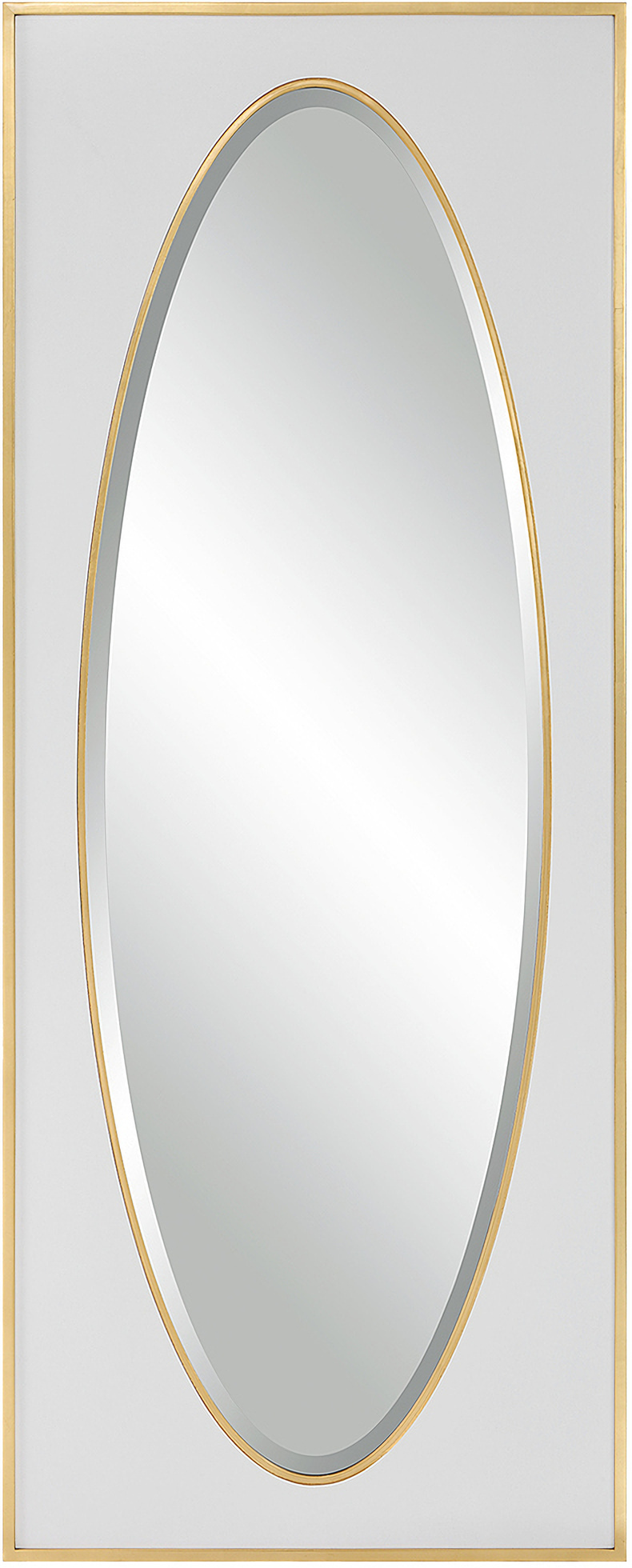 Uttermost Danbury White Mirror | 1StopBedrooms