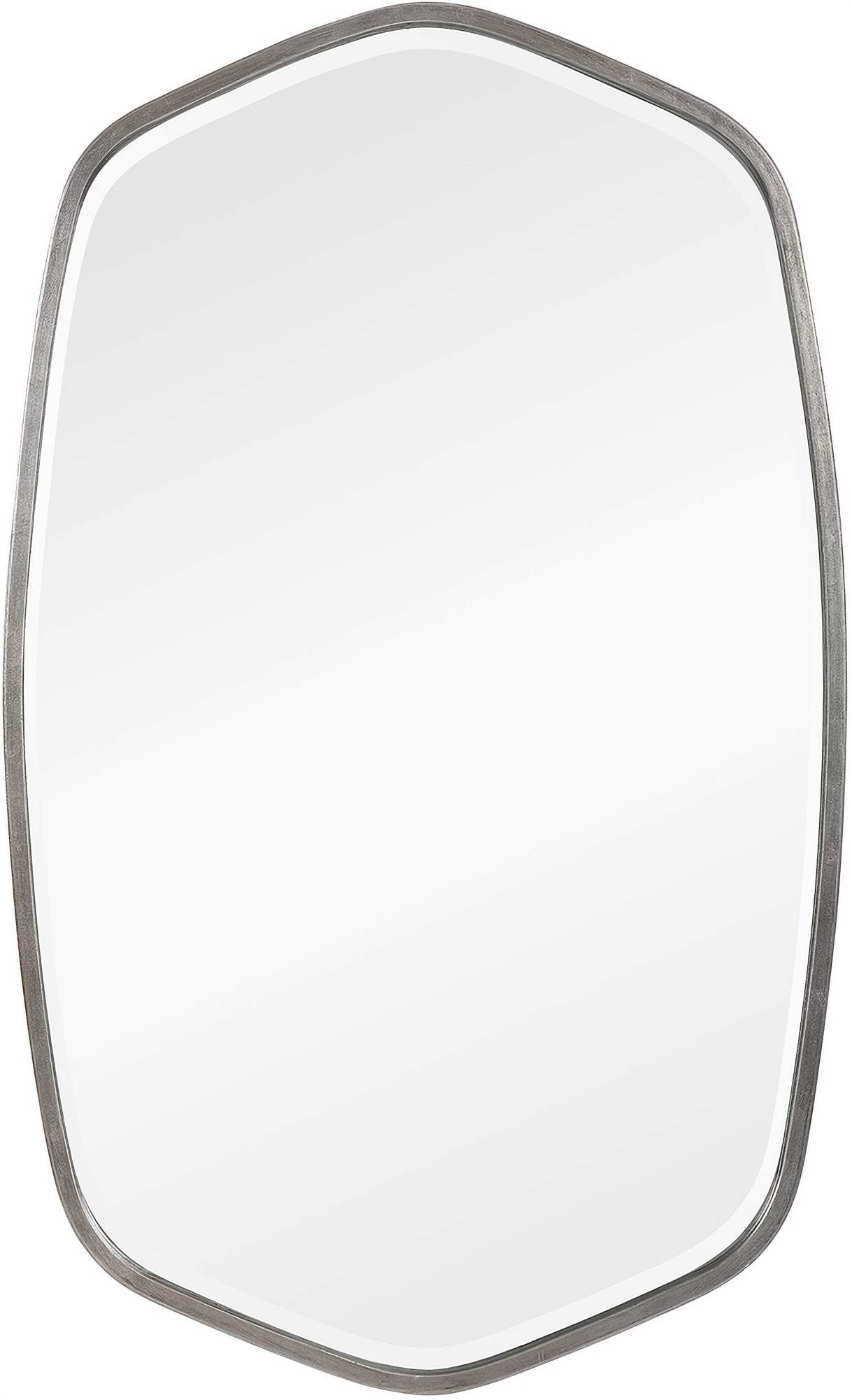 Uttermost Duronia Brushed Silver Mirror | 1StopBedrooms