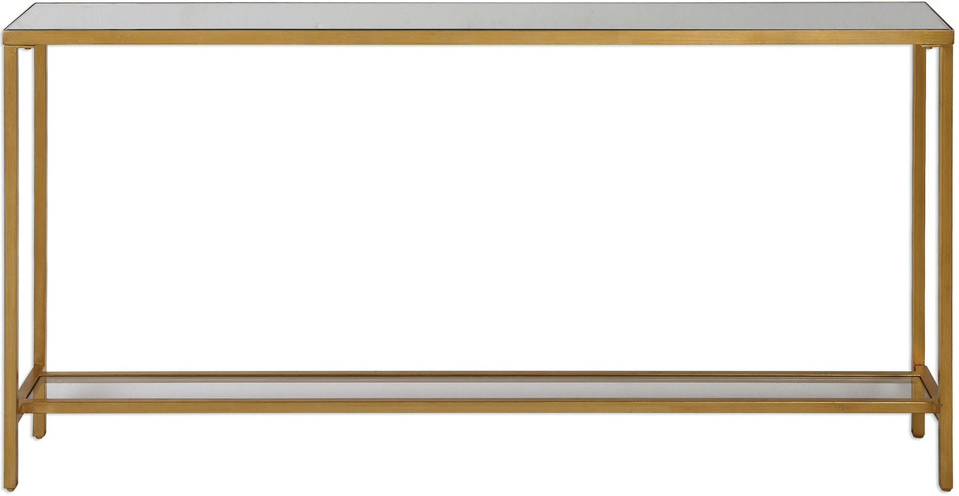 Uttermost Hayley Gold Console Table | 1StopBedrooms
