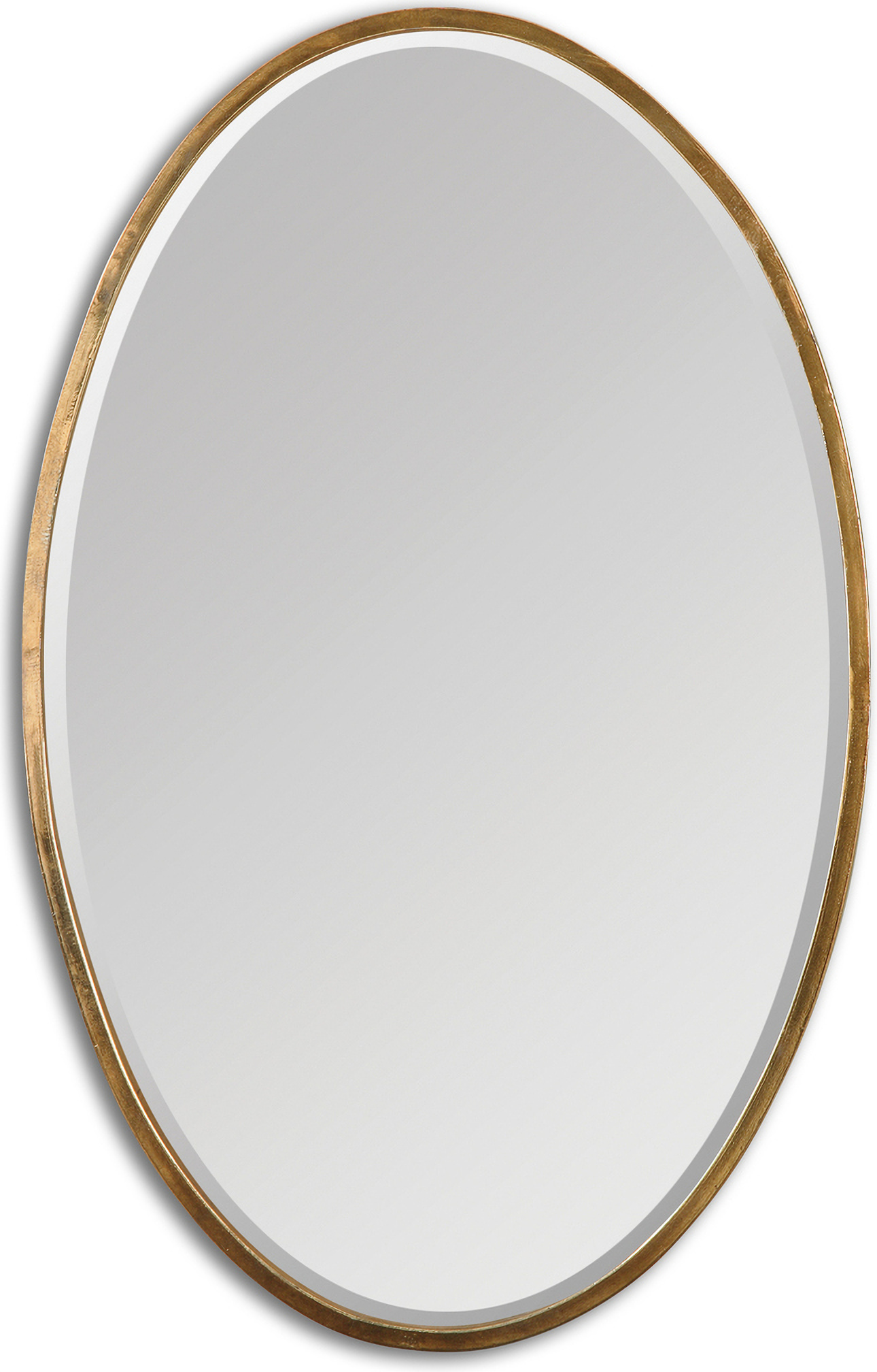 Uttermost Herleva Gold Oval Mirror | 1StopBedrooms