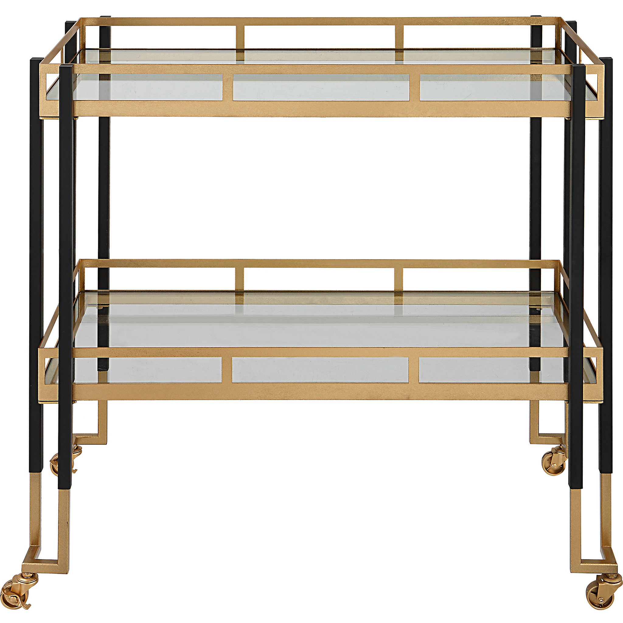Uttermost Kentmore Modern Bar Cart | 1StopBedrooms
